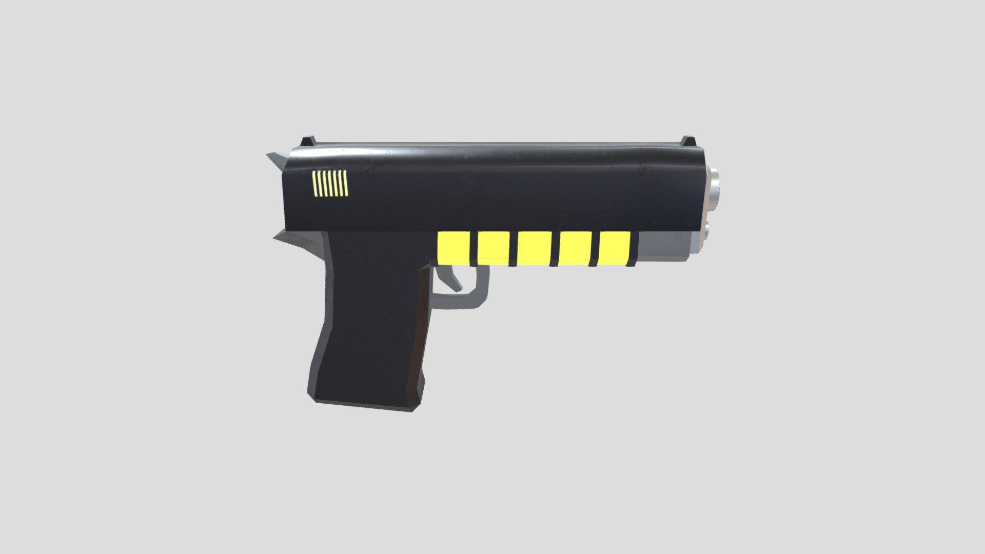 gun - 3D model by Tina N (@HeresLemon) [822bcfb] - Sketchfab