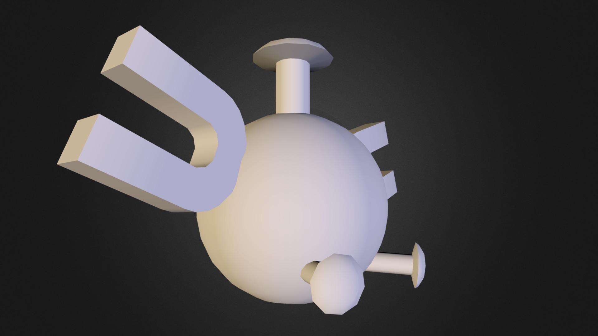 Magnemite - 3D model by emin2004 [822ce55] - Sketchfab