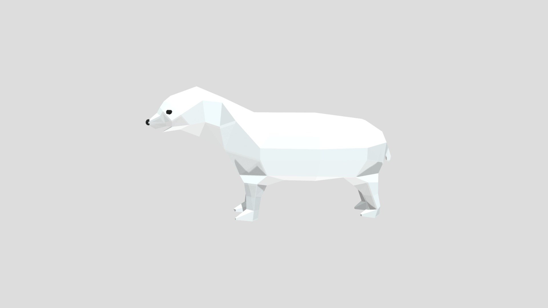 Basic Polar Bear - Download Free 3D model by KDS Development ...