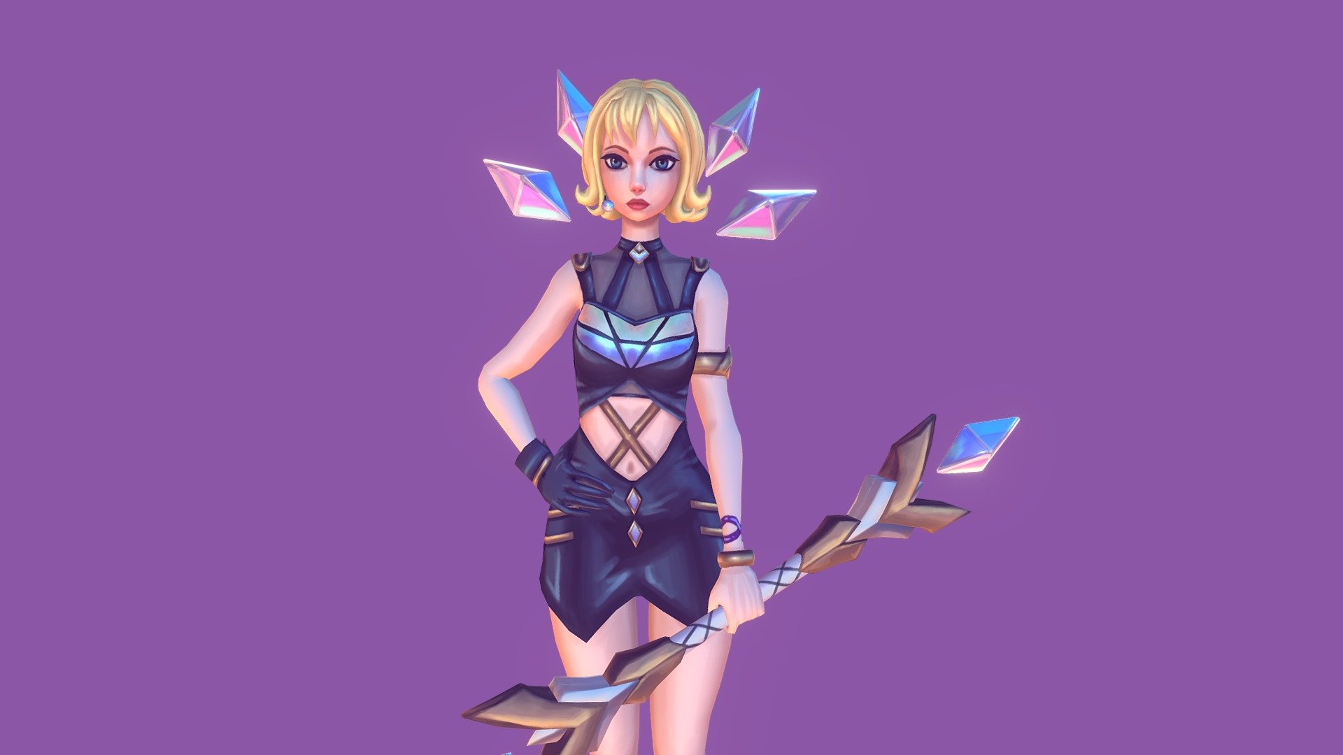 K/DA Lux - 3D model by natela [822e4df] - Sketchfab