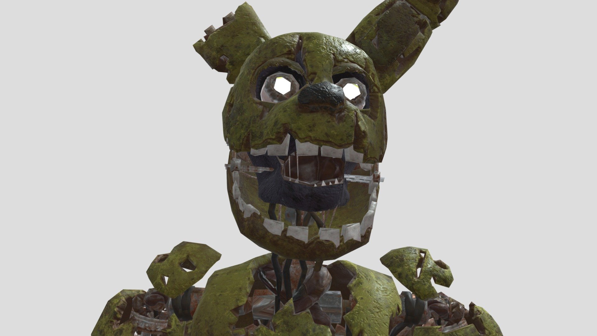SpringSecret:Springtrap Main-Game - Download Free 3D model by ...