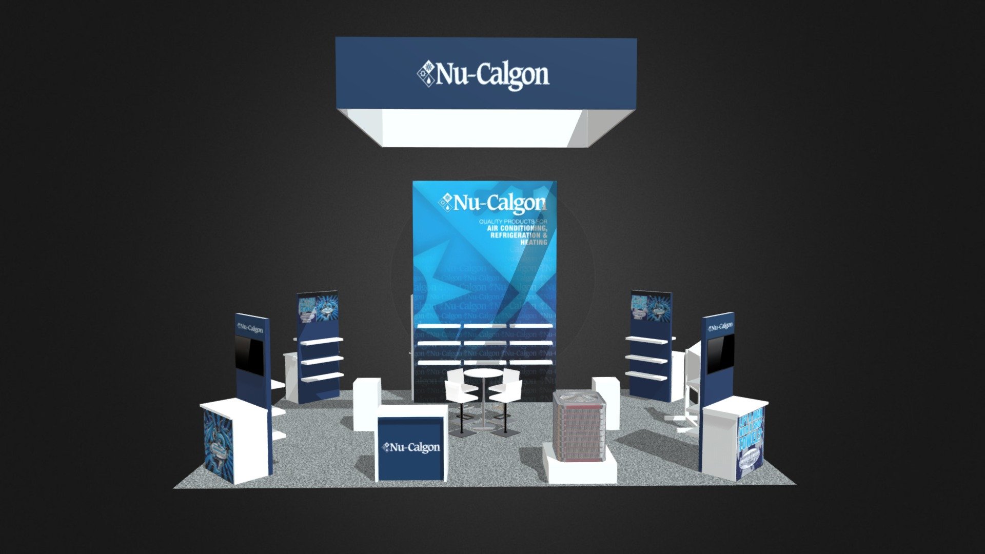 Nu-Calgon 20x30 AHR 2026 Opt 3 - 3D model by EP (@ExhibitP) [823125a ...