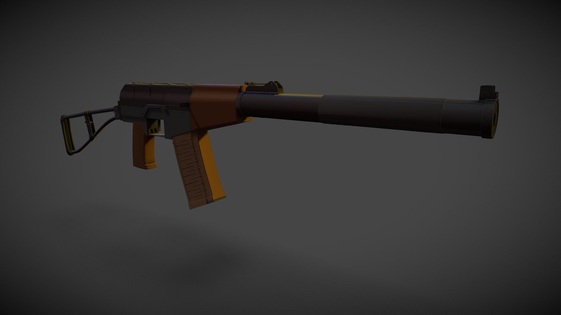 AS Val lowpoly - Download Free 3D model by Valger [82314c2] - Sketchfab