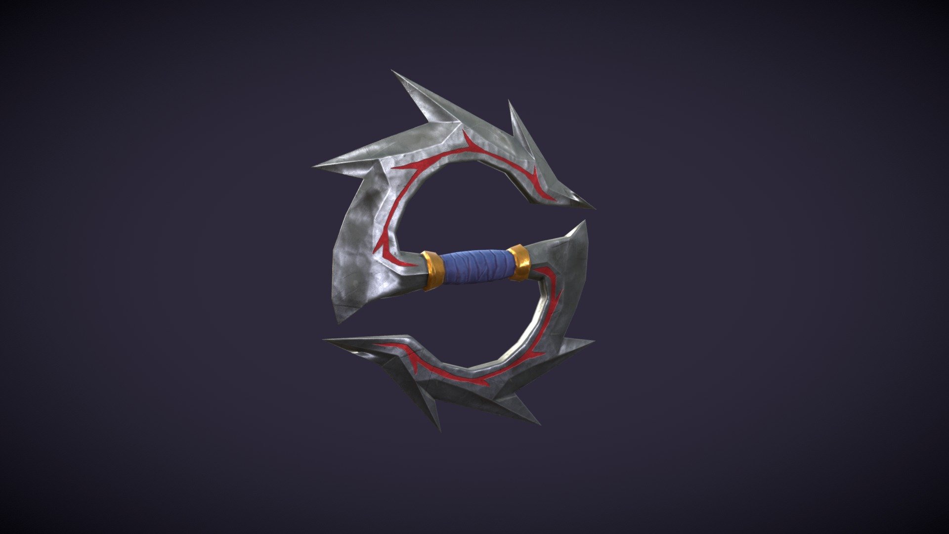 Stylized Chakram - Fantasy Weapon - Download Free 3D model by Breathfang (Drageon DB ...
