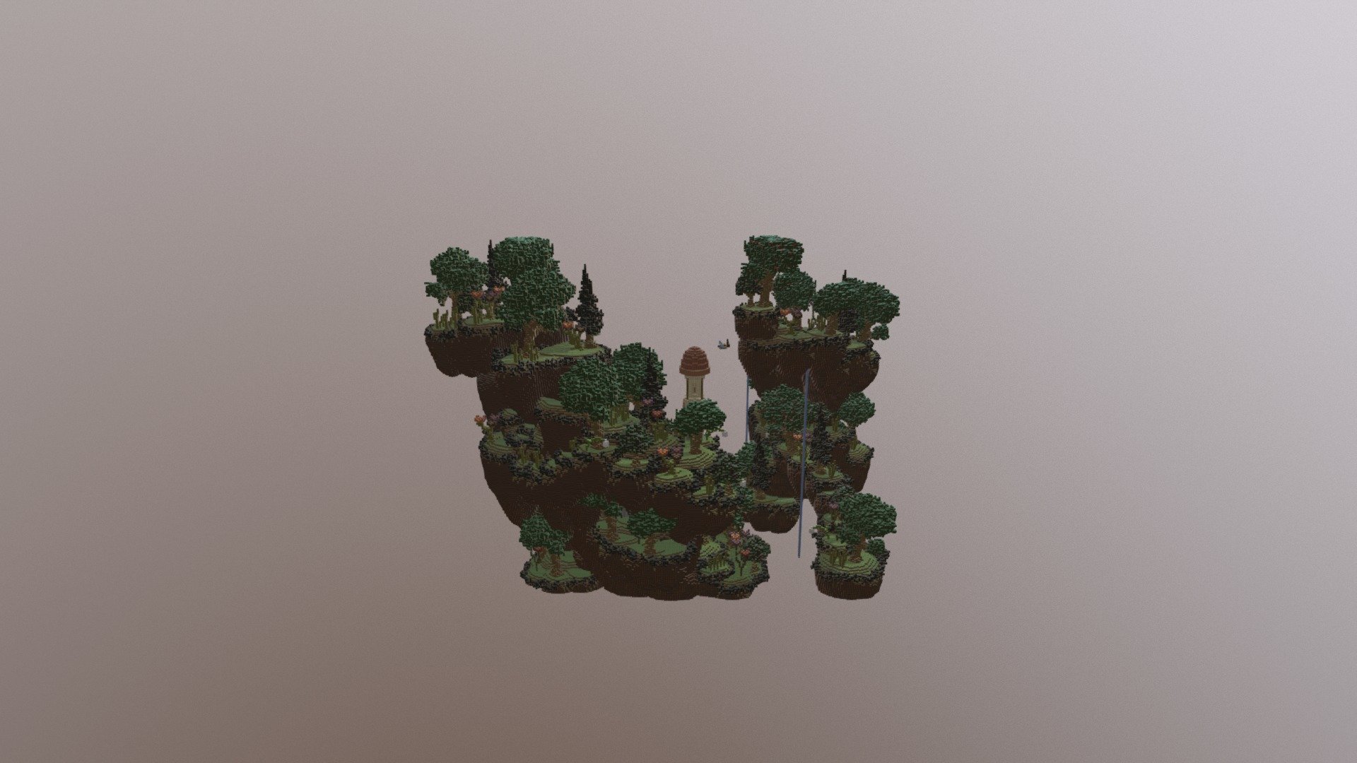 Skyblock by P - 3D model by LouwQii [823432c] - Sketchfab