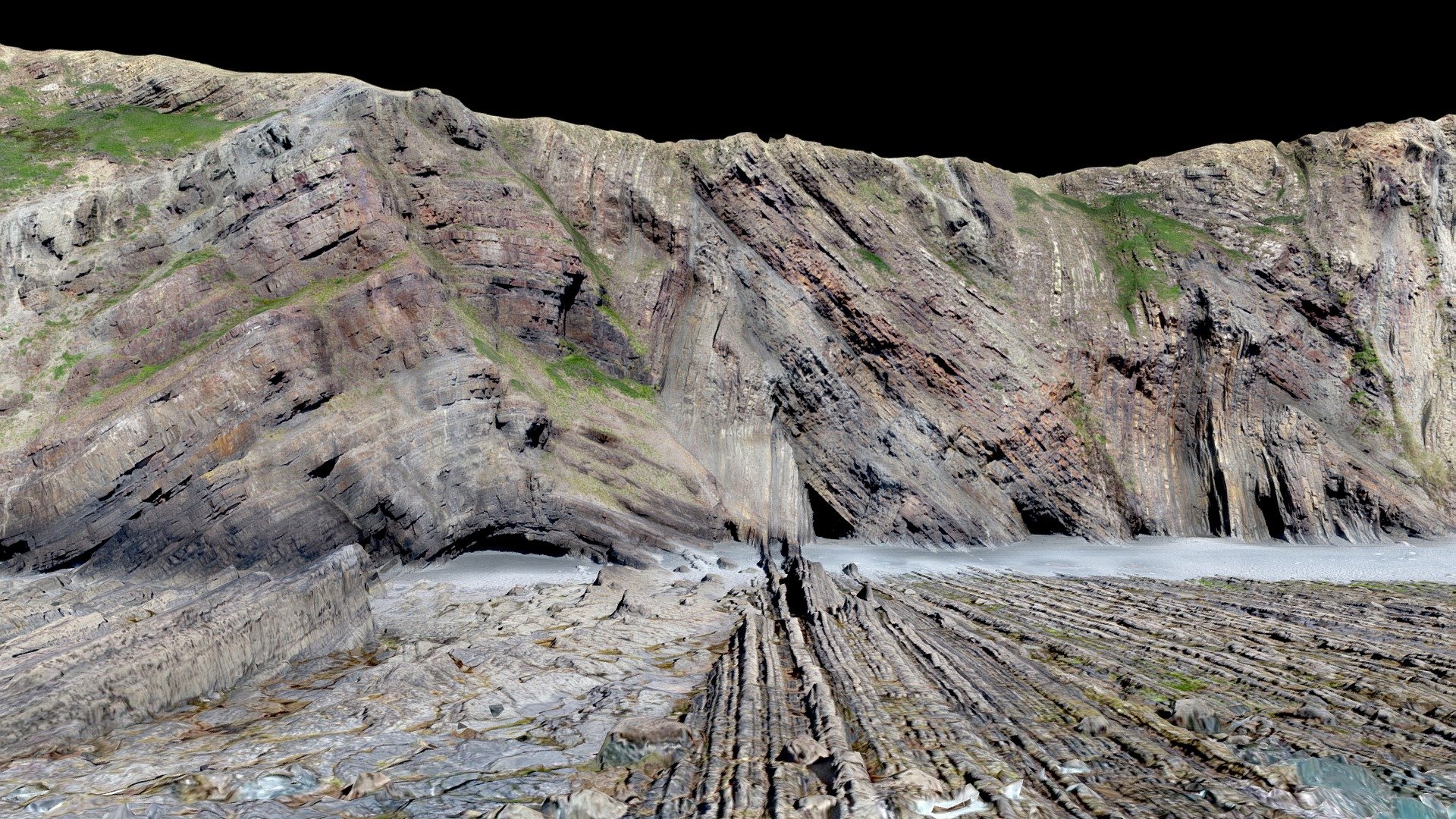 Hartland Quay, Devon - Download Free 3D model by e.RocK [8238138 ...