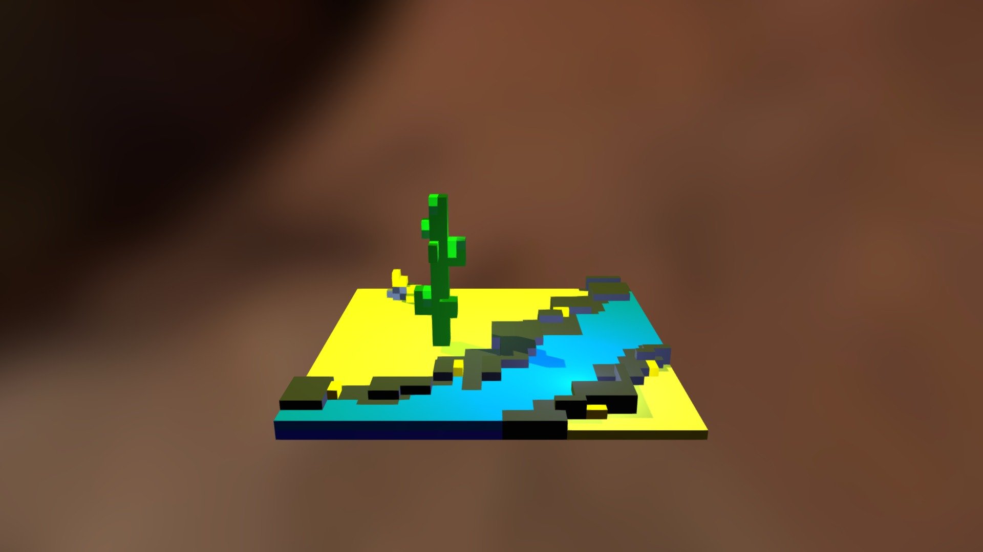 Futuristic Cactus - 3D model by elcejo [8239815] - Sketchfab
