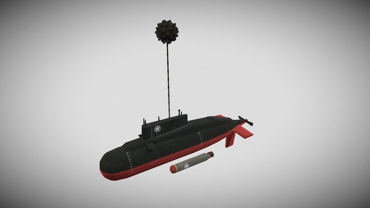 Submarine-propeller 3D models - Sketchfab