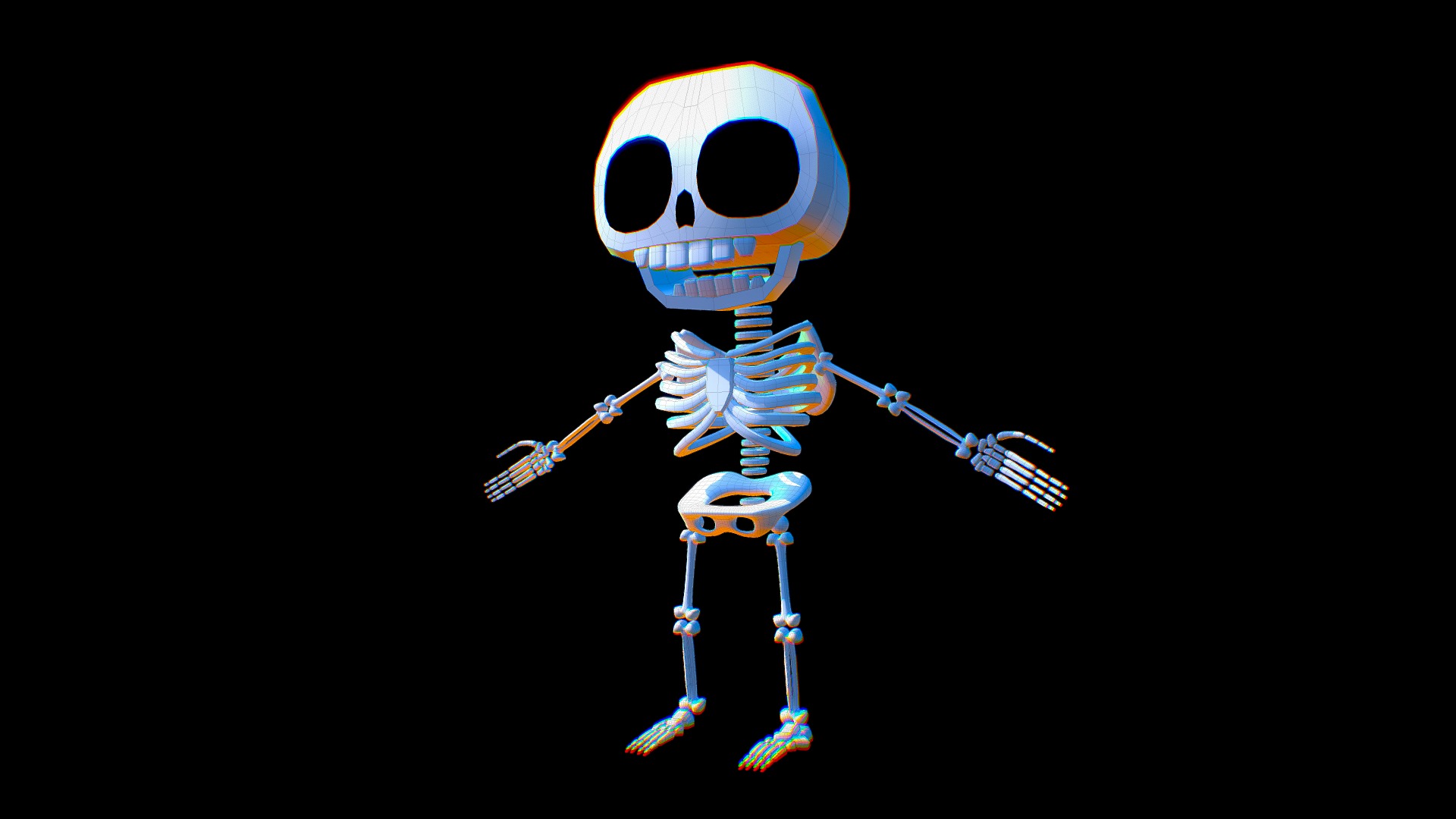 Skeleton Human Stylized - Buy Royalty Free 3D model by Ryley Burnett ...