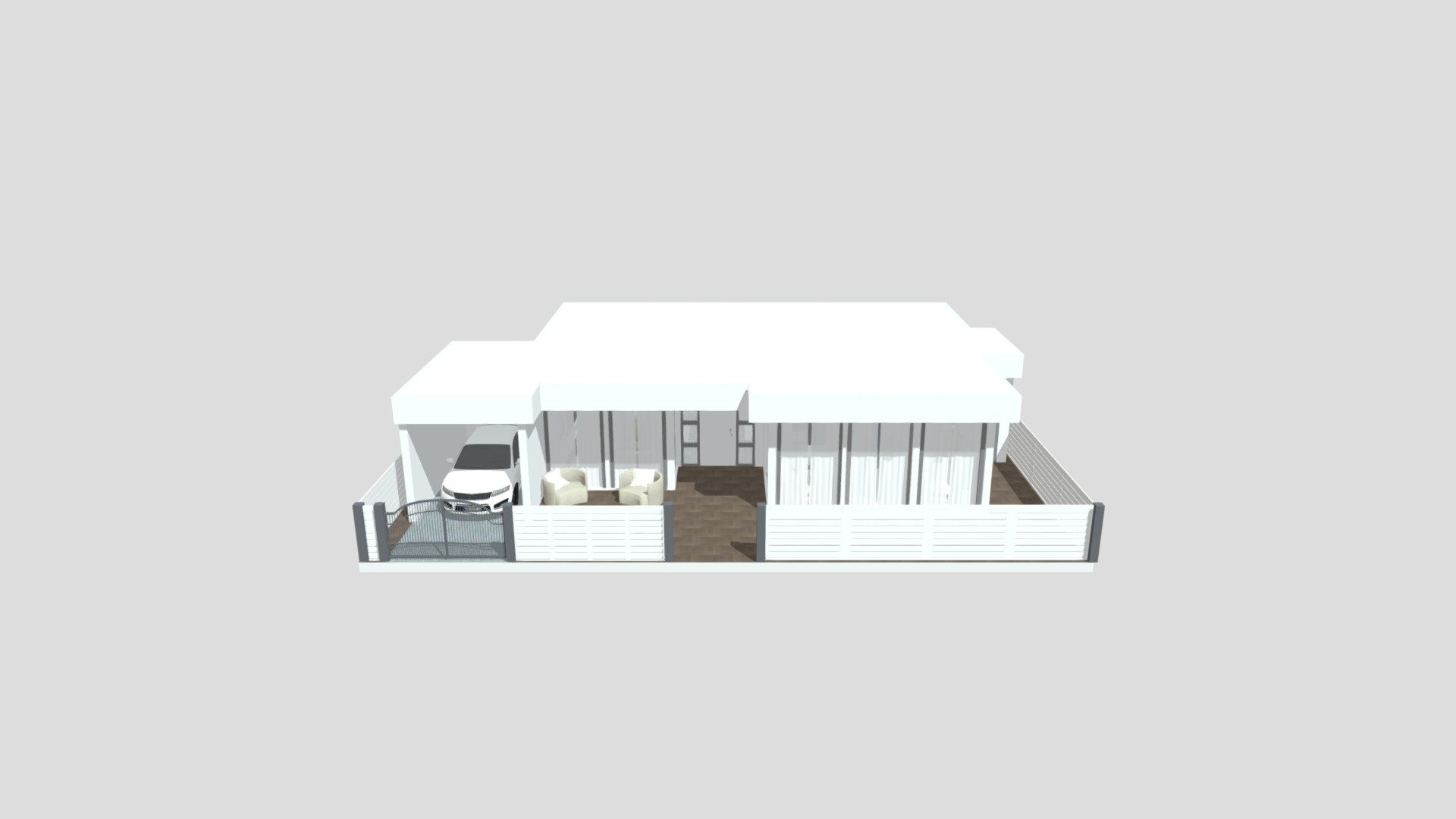 Small modern family home - Download Free 3D model by Home Design 3D ...