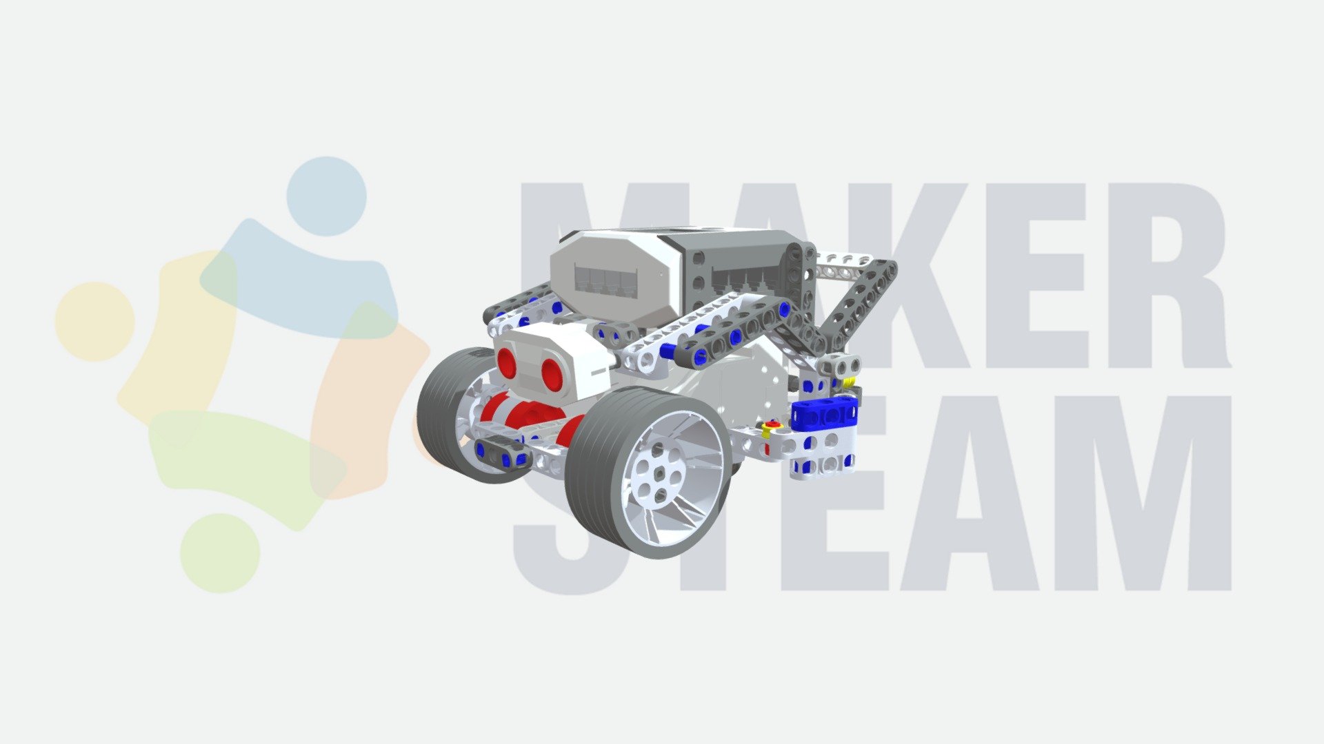 obstacle avoidance wheelie - 3D model by Novum (@novumedu) [823a3ce ...