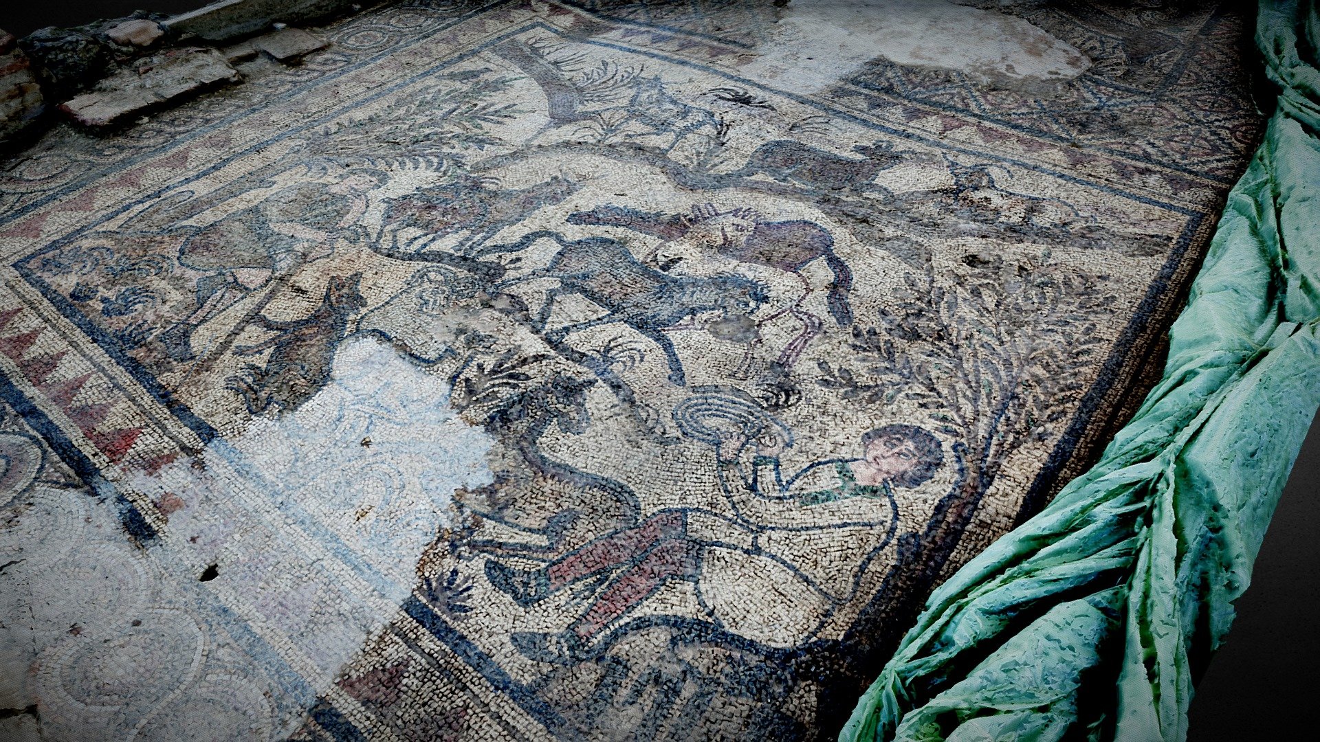 Mosaic in Arapaj, Dürres, Albania - 3D model by g.verdiani_DIDA ...