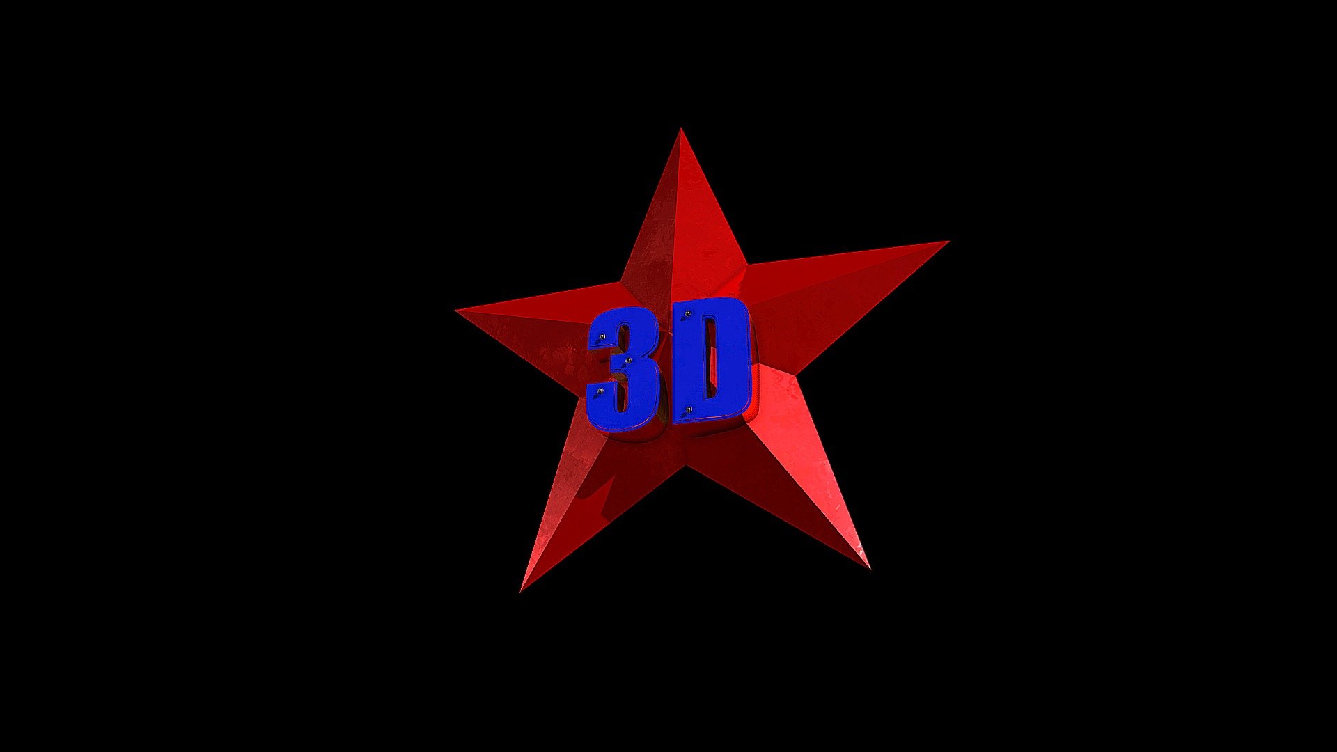 A soviet 3D-Star. - Download Free 3D model by Valger [823b2a1] - Sketchfab