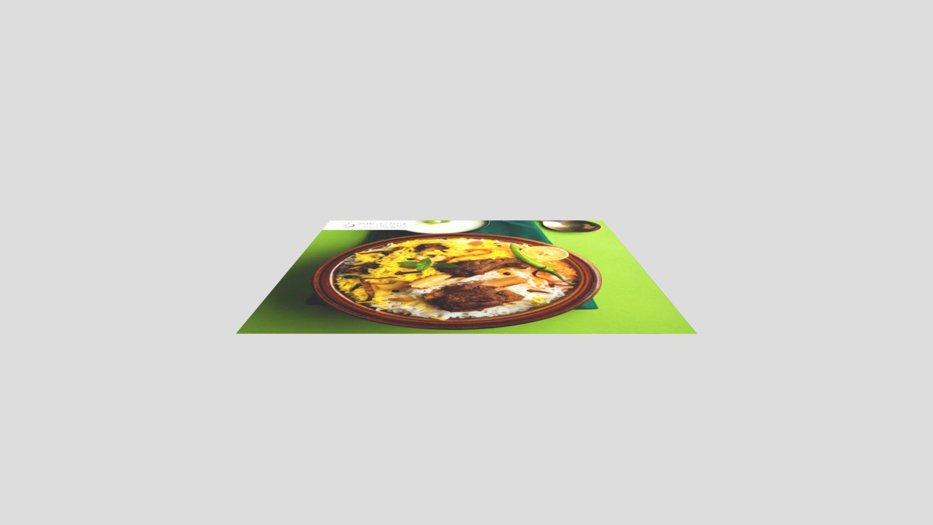 Mutton Biryani - 3D model by Amazing Biryani (@amazingbiryani) [823e355 ...