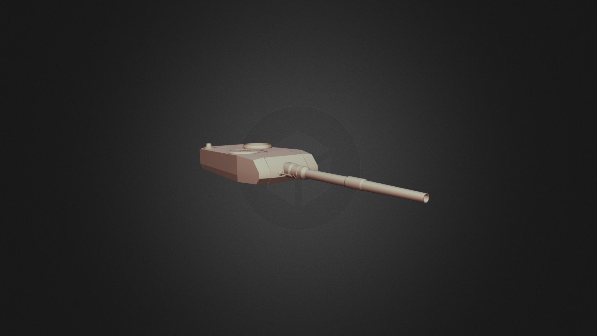 Tank Turret - 3D model by Grim10525 [823fb16] - Sketchfab