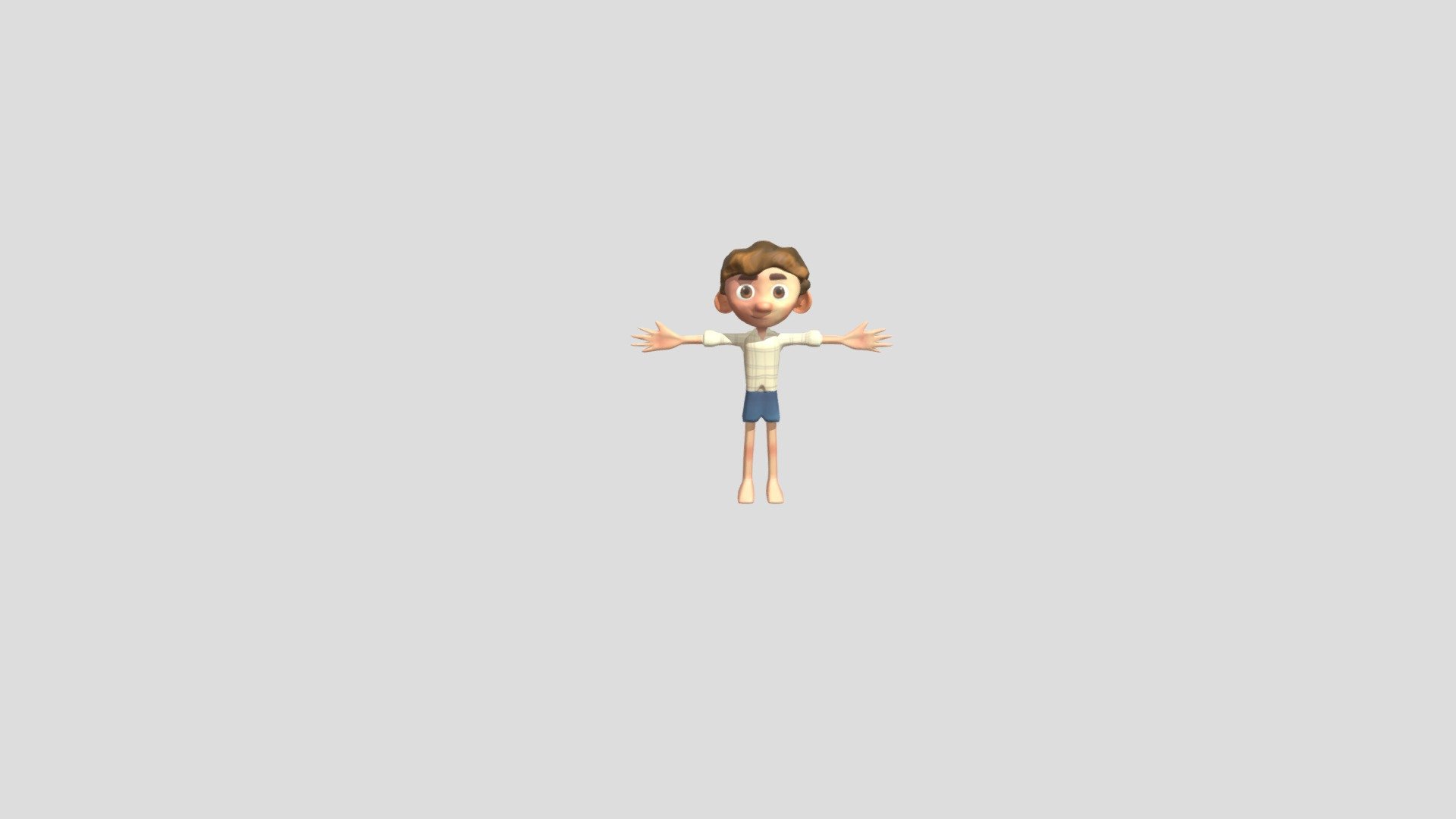 Luca_finalCharacter - 3D model by AmildeWoie [82402be] - Sketchfab