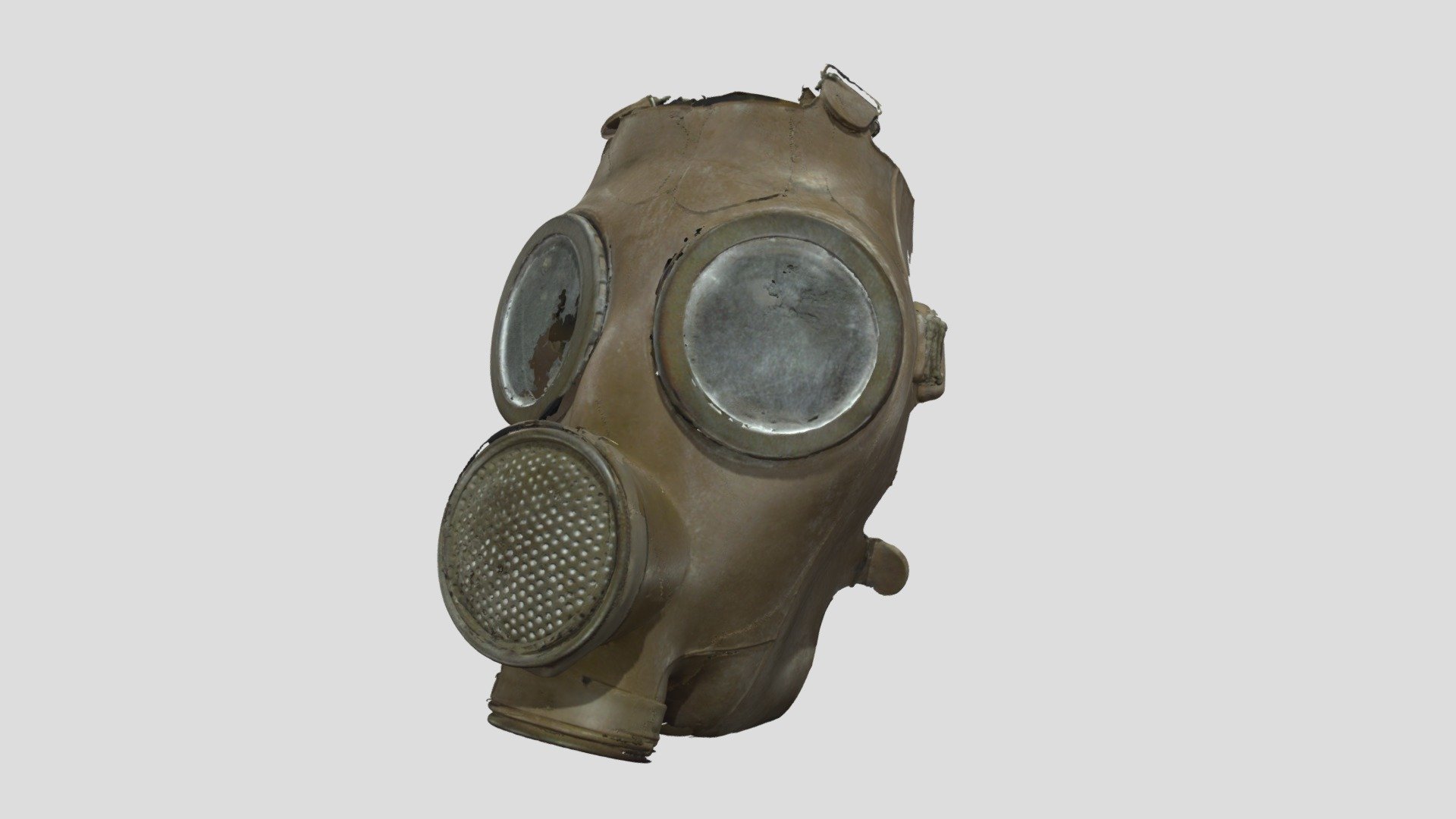 Gas mask - 3D model by Aberdeen City Libraries (@AberdeenCityLibraries ...