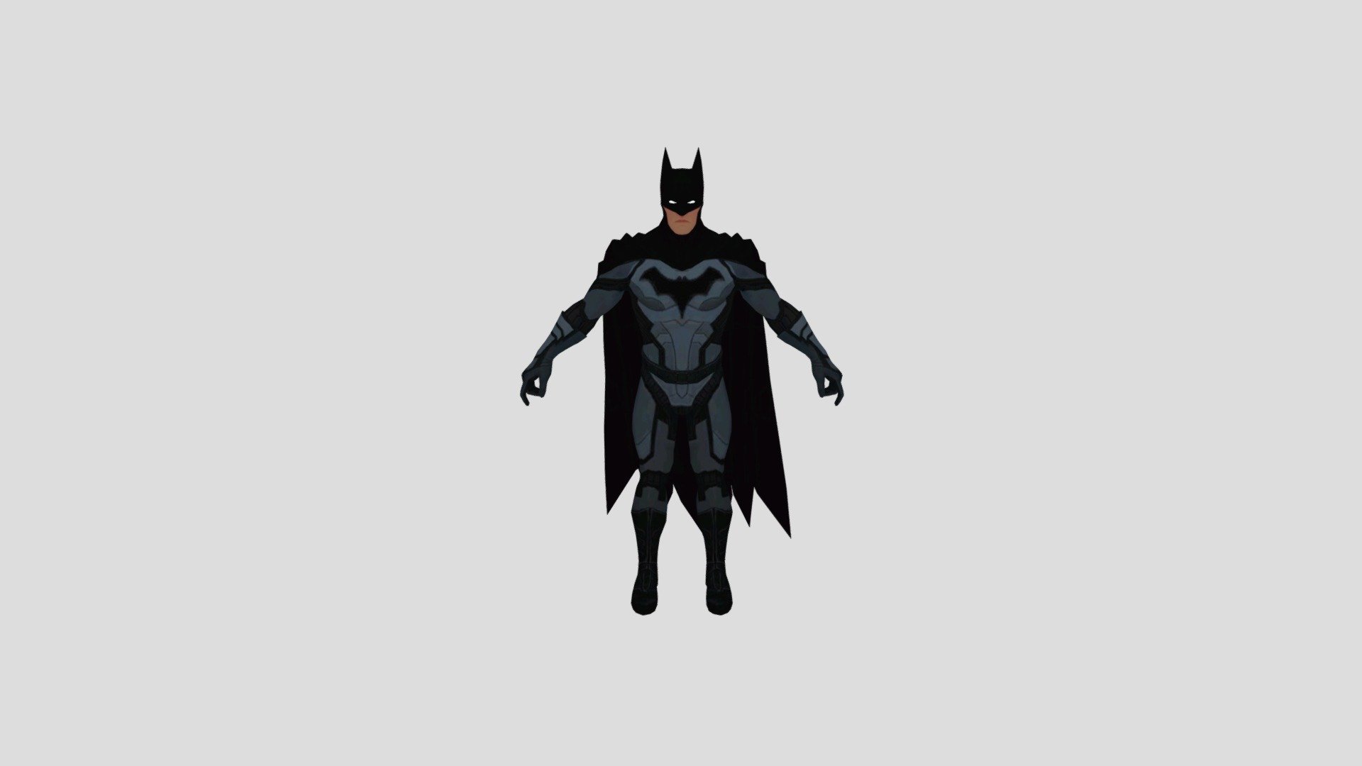 Batman - 3D model by Japploon (@WilsonGames) [8241f10] - Sketchfab