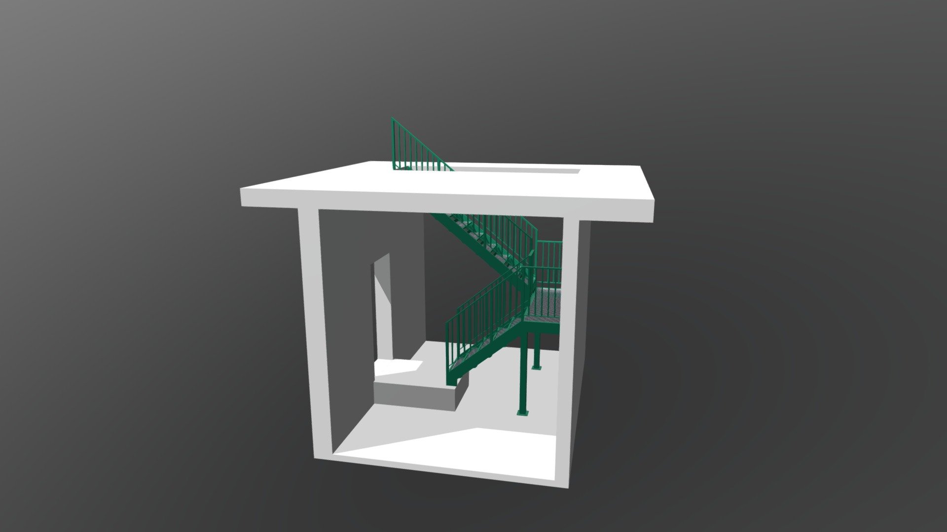 Underground House v.10 - 3D model by Tony.Kornelutchios [8242ab7 ...
