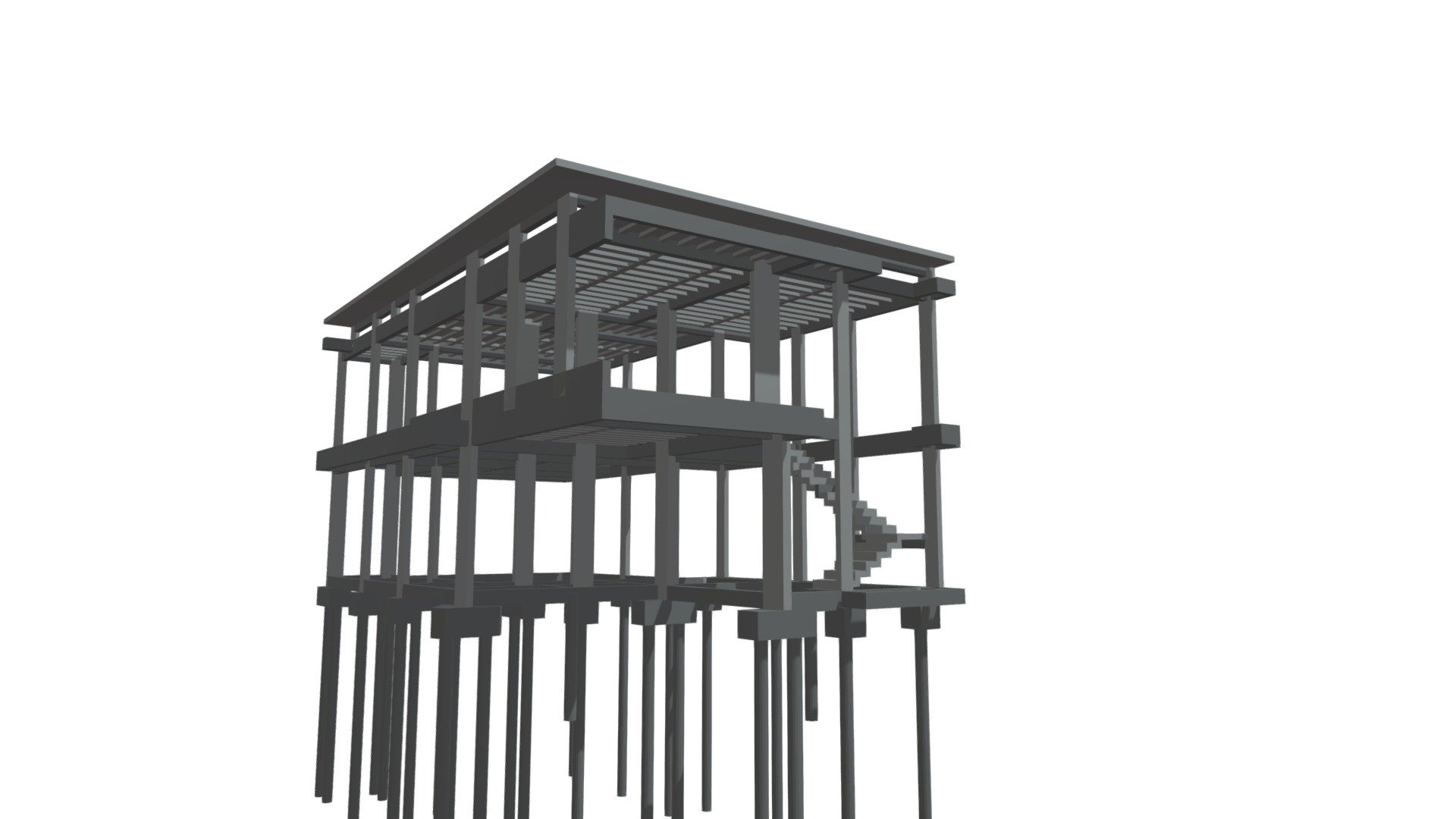 OBRA BMS_PARCIAL - 3D model by Eng. Bruno Montanini Victor ...