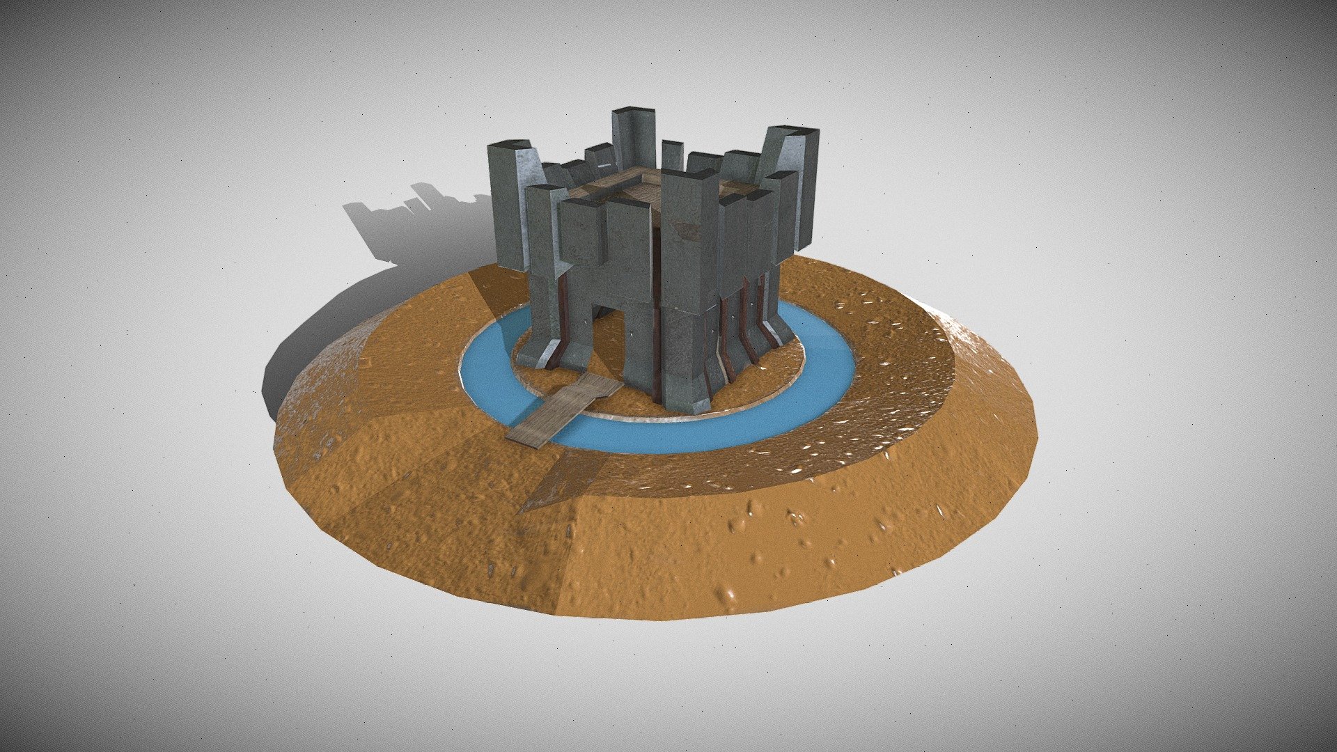 Castle Model With Animation - 3D model by NamasteGames [824411d ...