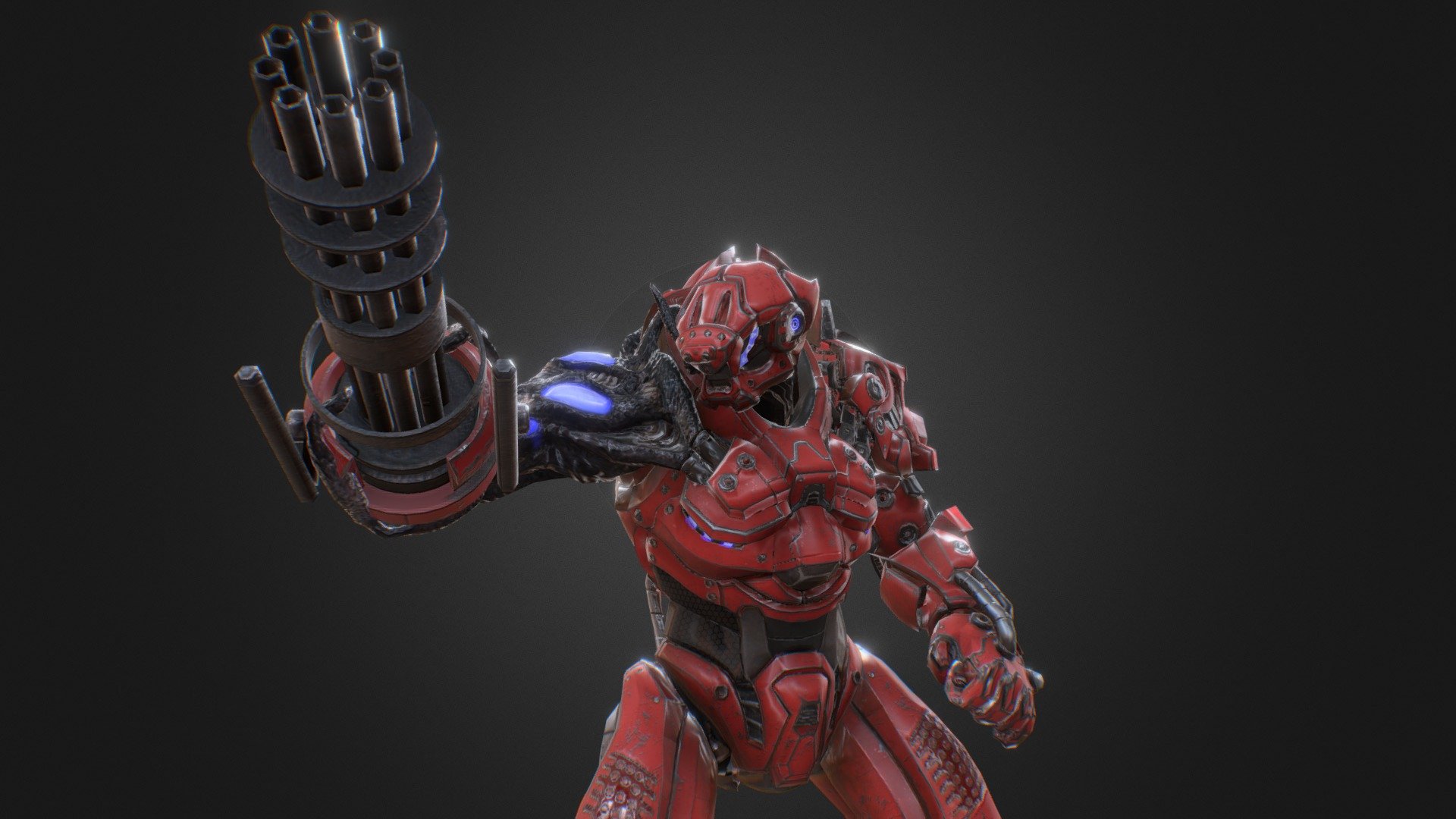 Meta Honor Infected Animated - 3D model by Cratera Games ...