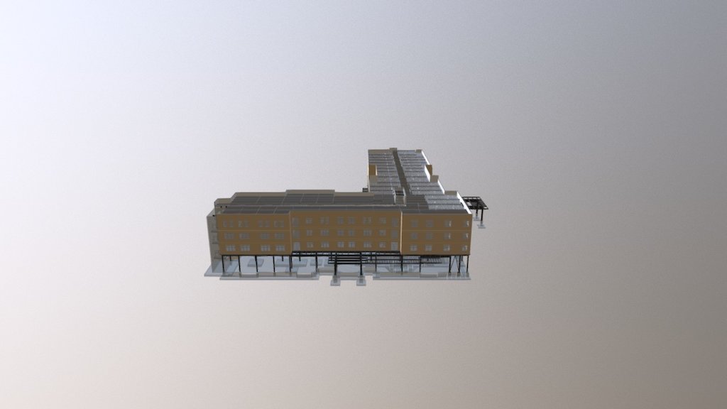 Town Center Hotel Coordination Model - 3D model by JLR Images (@Jason ...