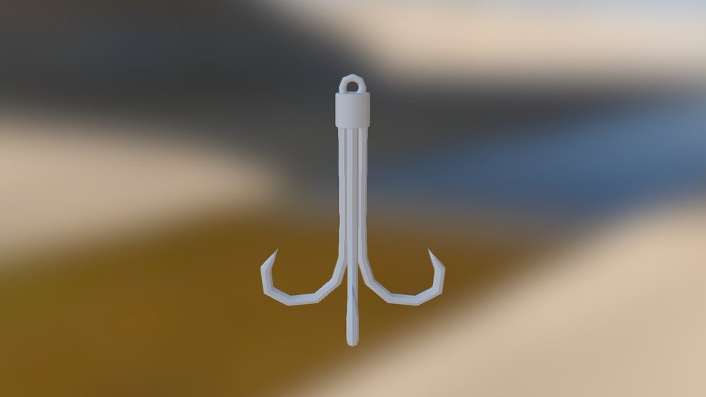 Metal Hook - 3D model by Creative Market (@creativemarket) [8245370 ...