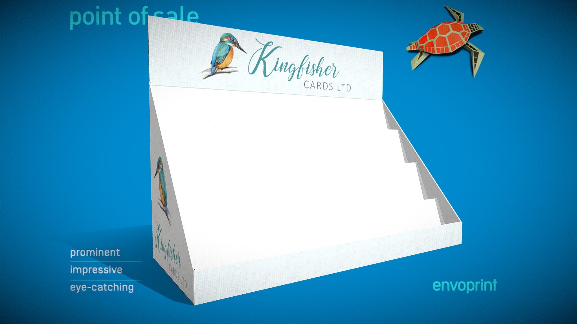 Kingfisher Cards Tiered CDU - 3D model by envoprint (@keithenvoprint ...