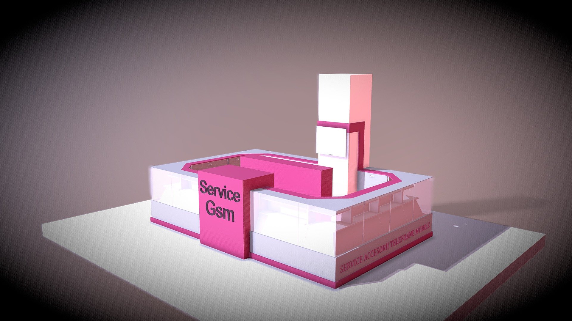 SERVICE GSM - Download Free 3D model by hutunelu [8248e5c] - Sketchfab