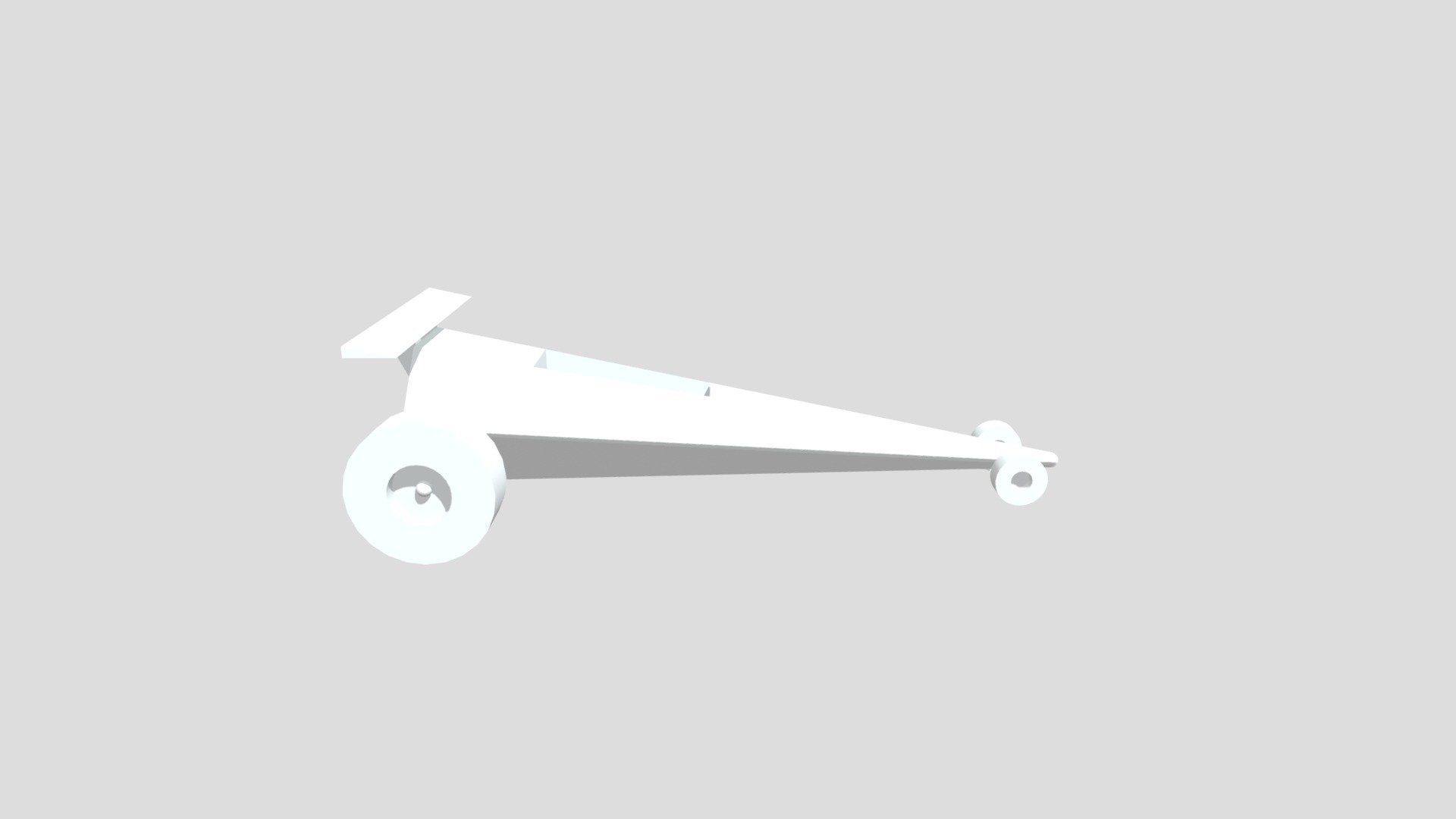 Drag Car - Download Free 3D model by basquinho [8249446] - Sketchfab