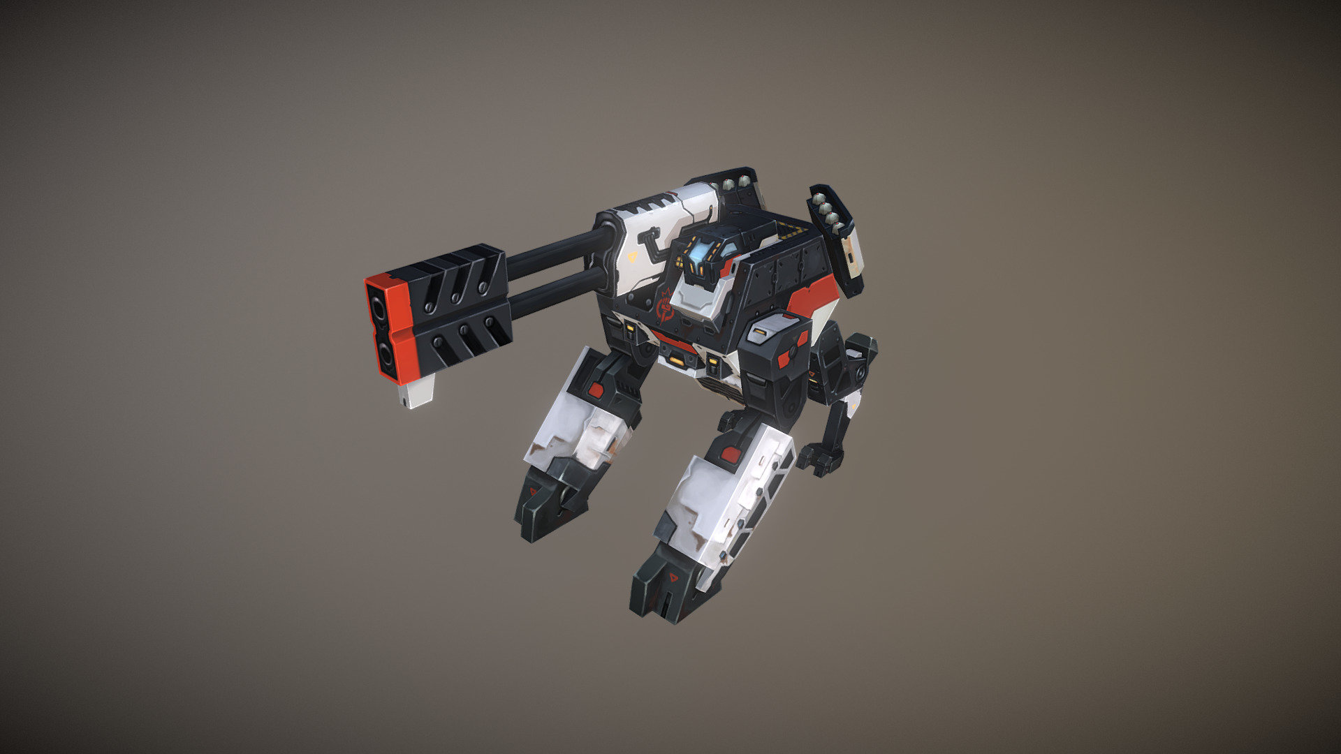 Mech - 3D model by chiefartuyen [8249c60] - Sketchfab