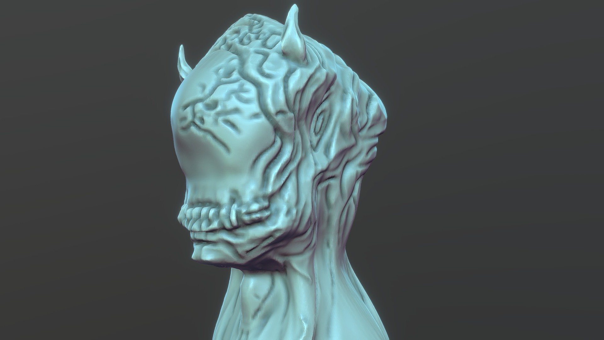 Zbrush practice - Monster Design - 3D model by Lakin (@lakinrt ...