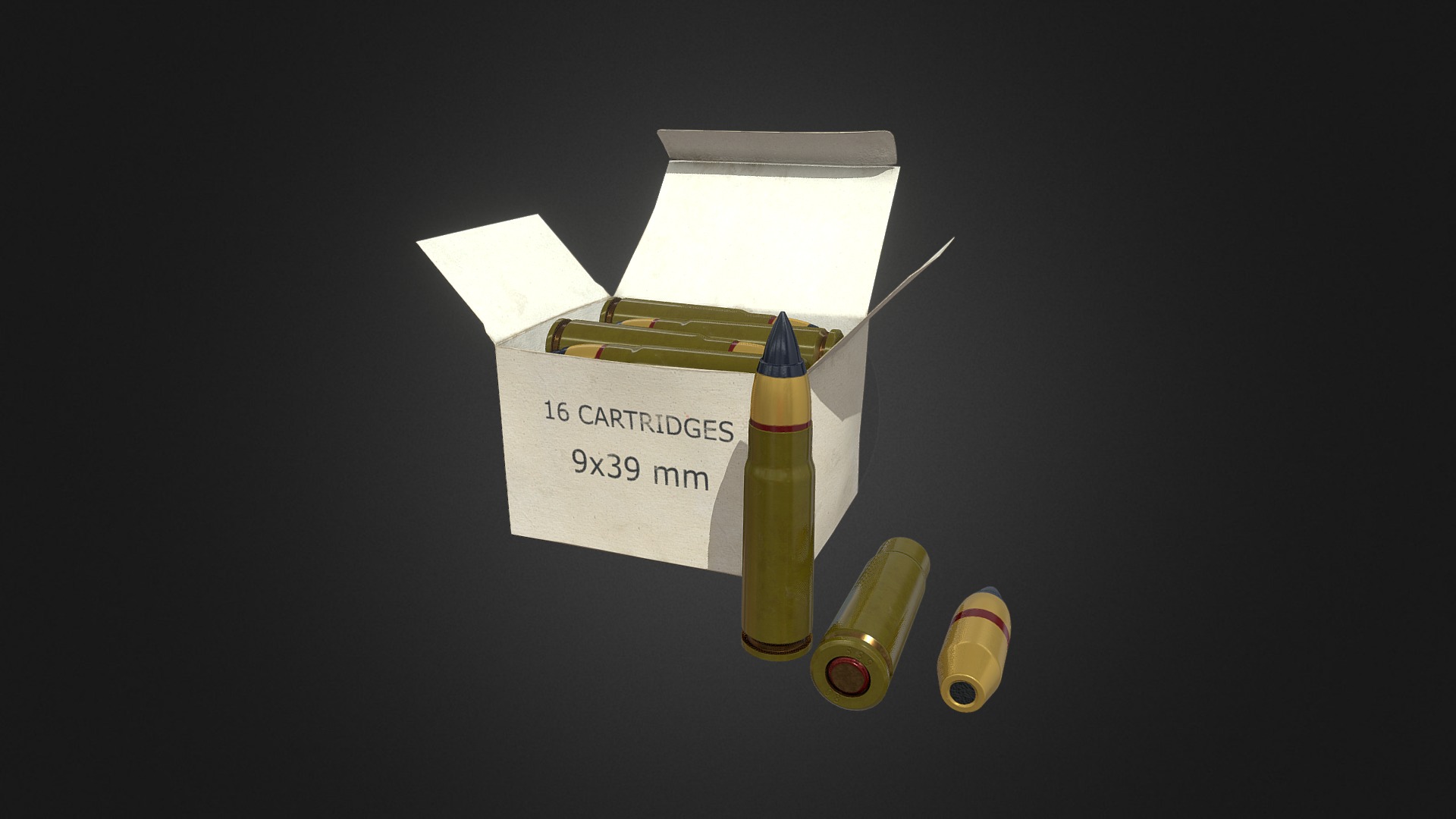 9x39 mm - 3D model by ChamFEAR [824a6c3] - Sketchfab