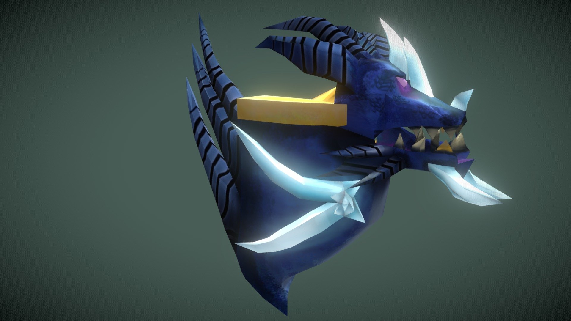 Kalecgos Shield - WeaponCraft Assignment - 3D model by finnverbeke ...