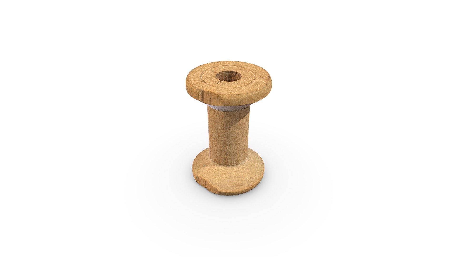 Empty Spool of Thread - 3D model by RawCatalog.com (@rawcatalog ...