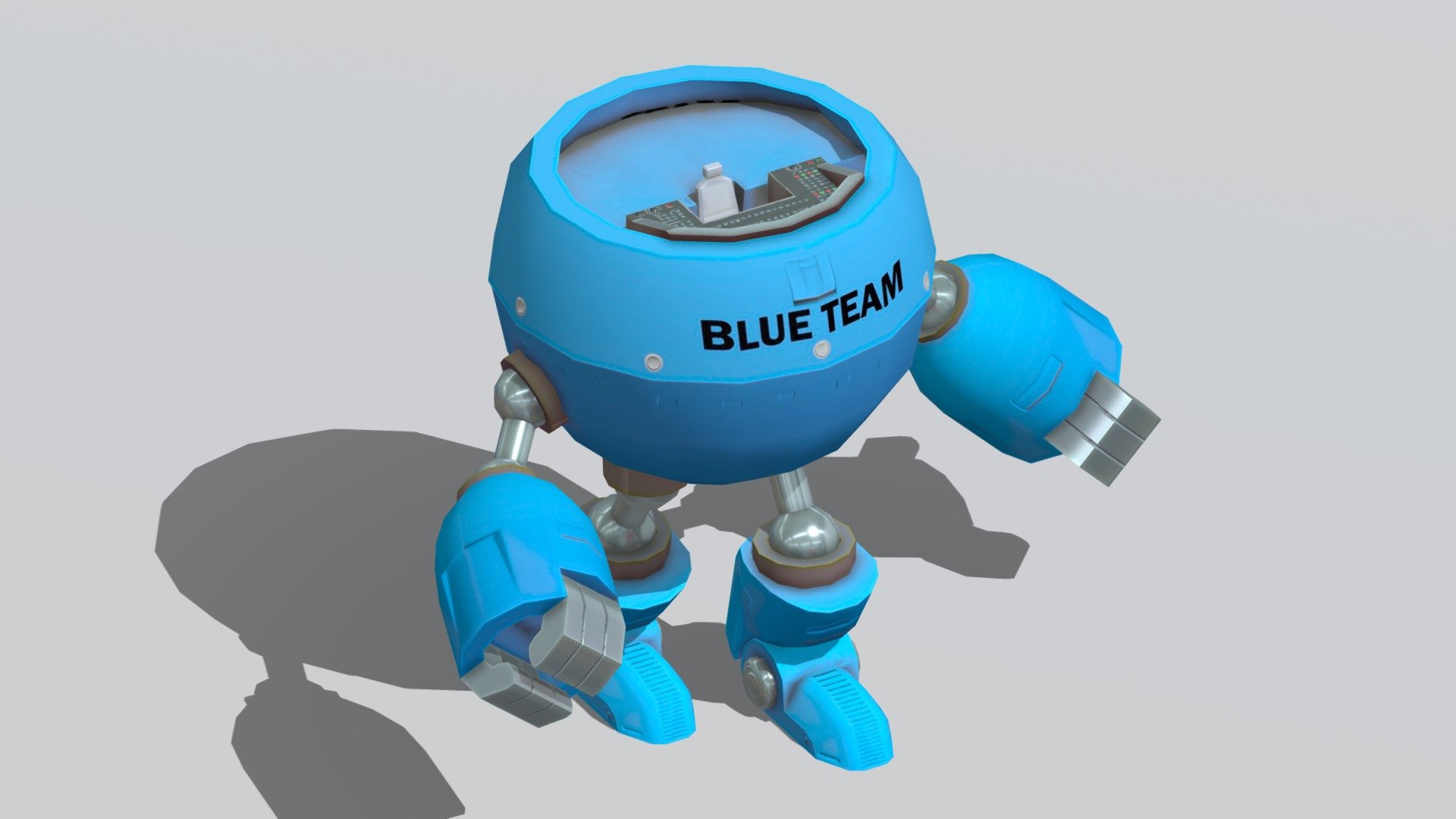 ball-bot - Download Free 3D model by cubemelongames [824be0a] - Sketchfab