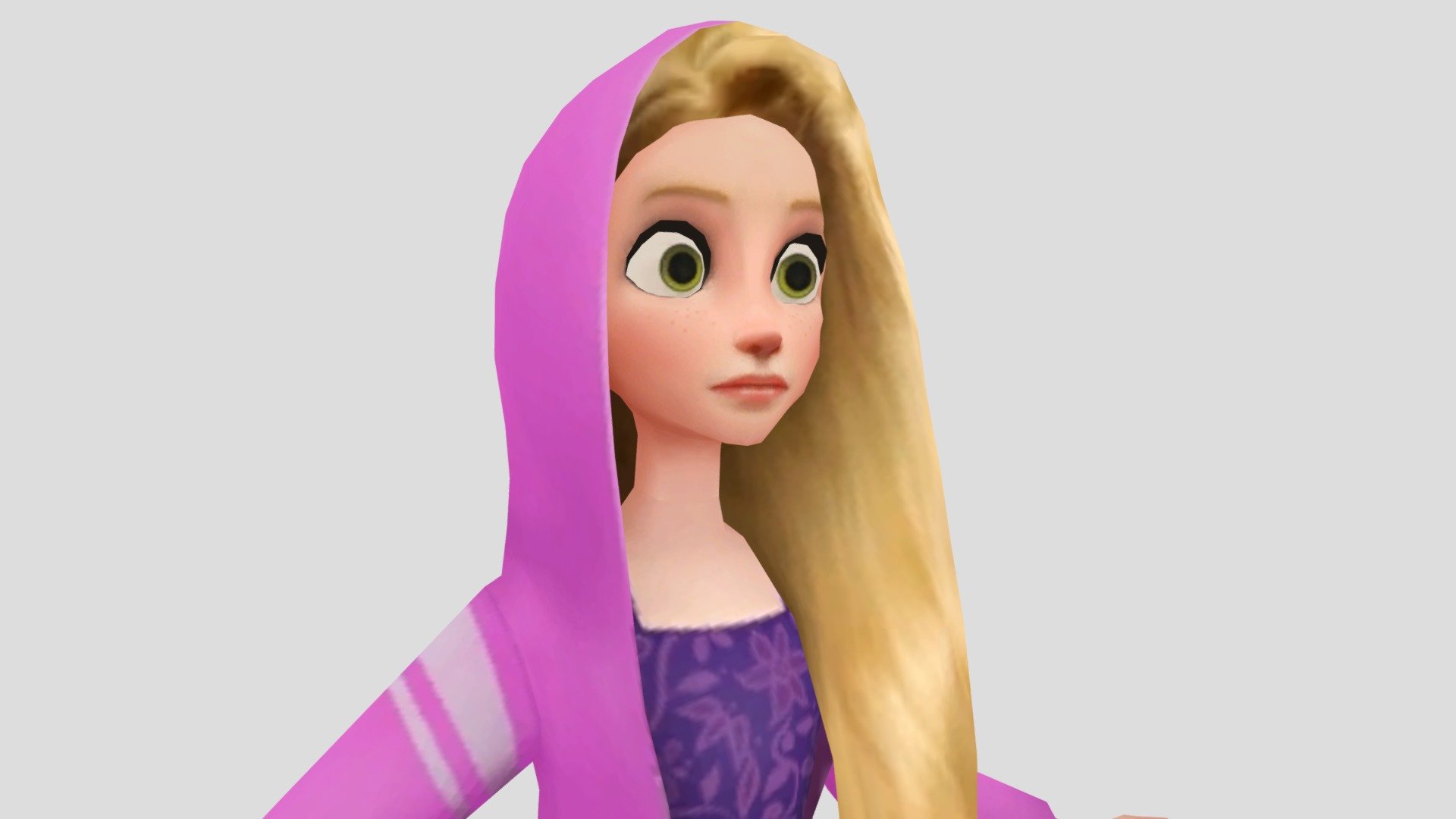 Comfy Rapunzel - Download Free 3D model by ThisIsntAPerson [824c570 ...