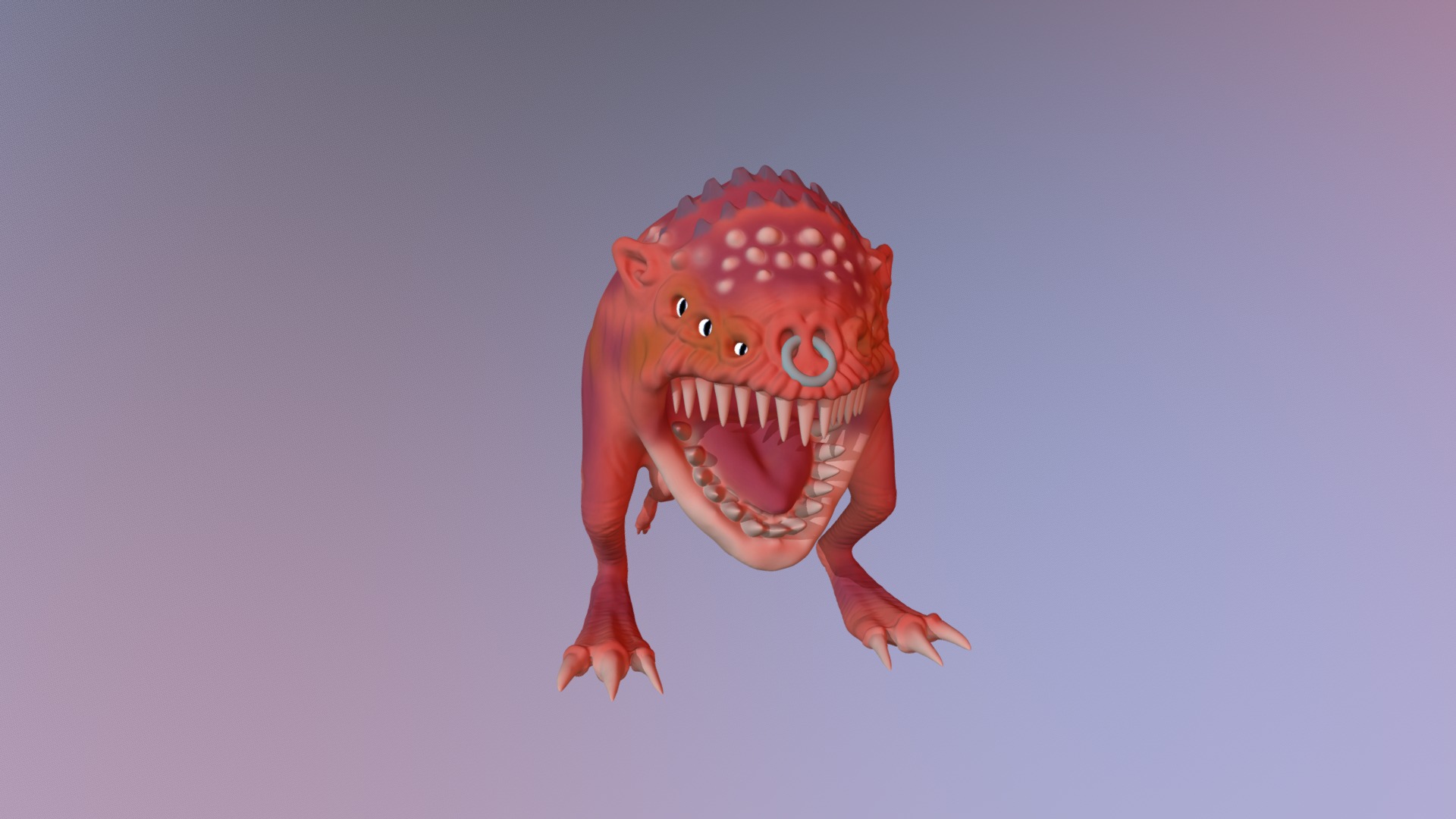 3D model Squig - 3D model by blinkinkshadows [824e7d2] - Sketchfab