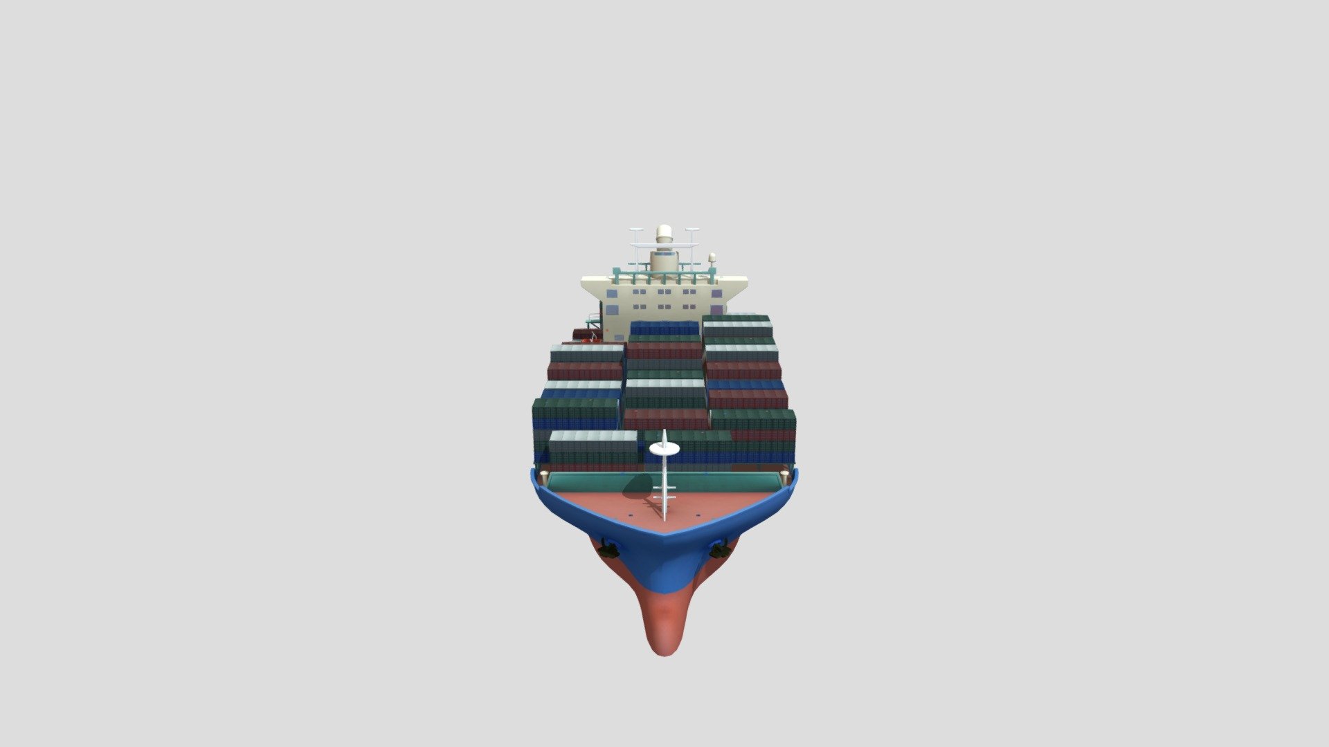 3D-model (Ocean Freighter) - 3D model by John-smith [824efdf] - Sketchfab