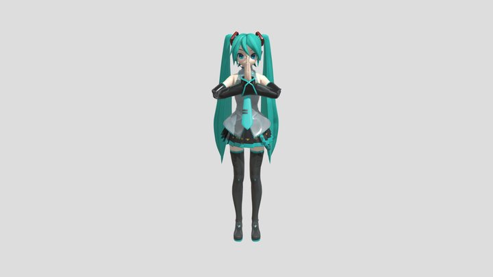 Vocaloid 3D models - Sketchfab