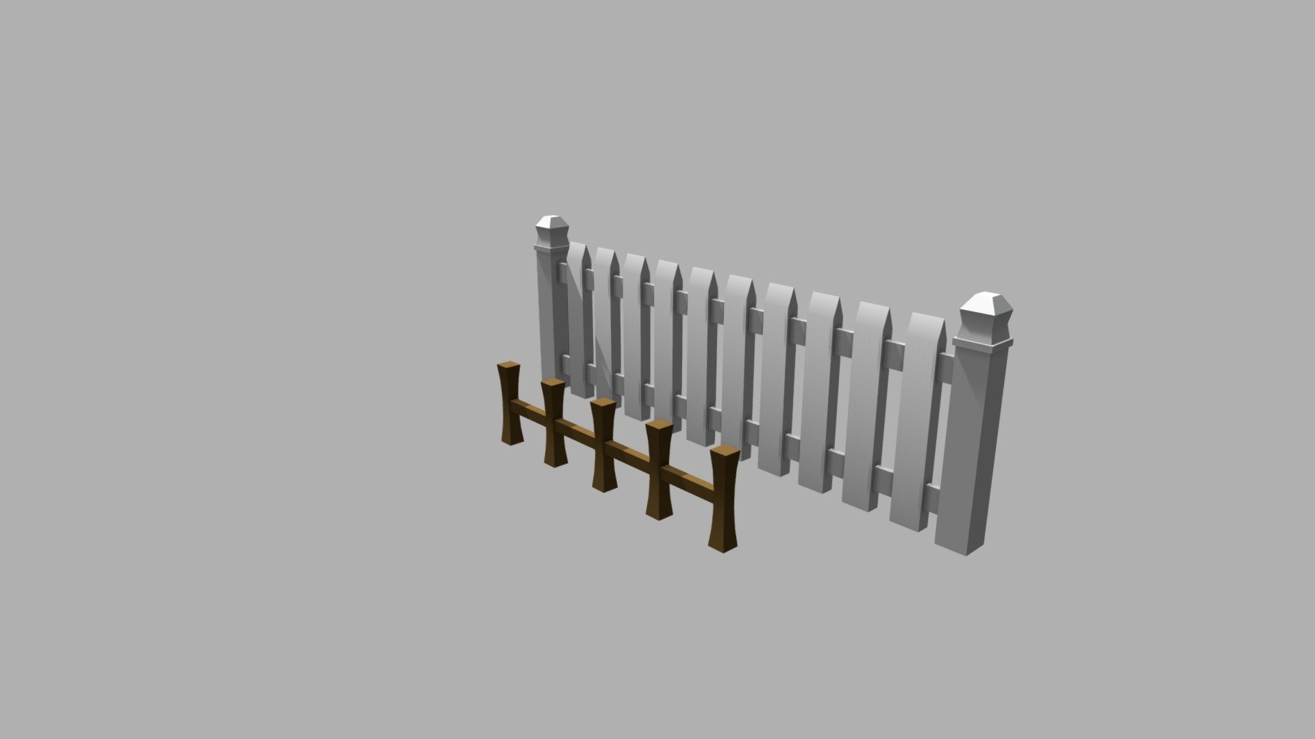 Fence - 3D model by Aydemav Studio (@aydemavstudio) [8250fa1] - Sketchfab
