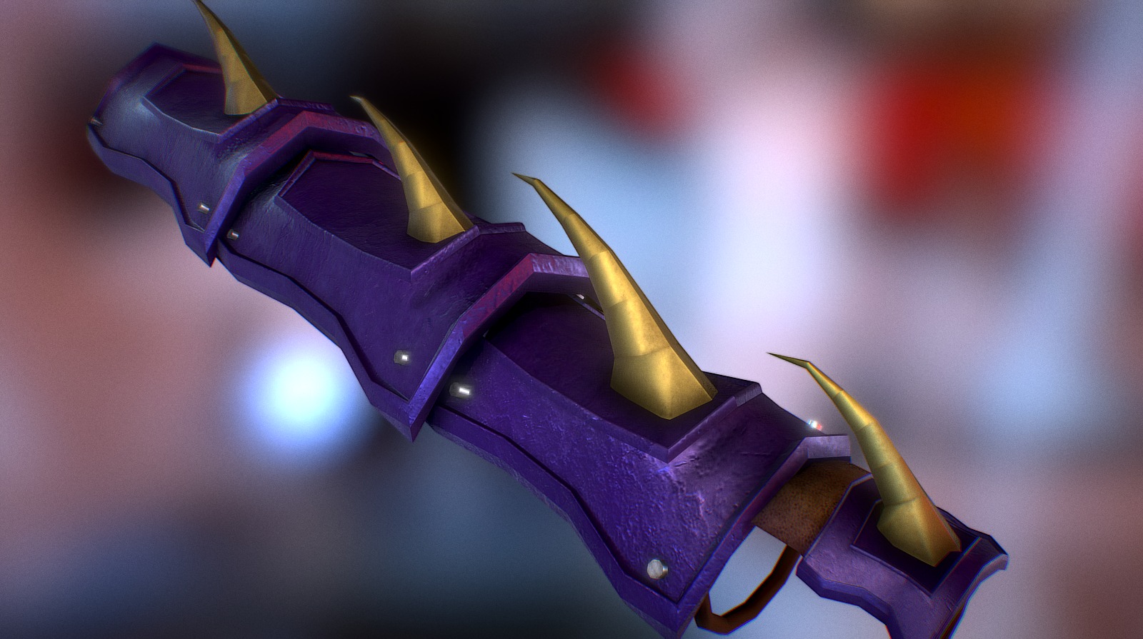 bone spike armguard - 3D model by daviddurso49 [825101d] - Sketchfab