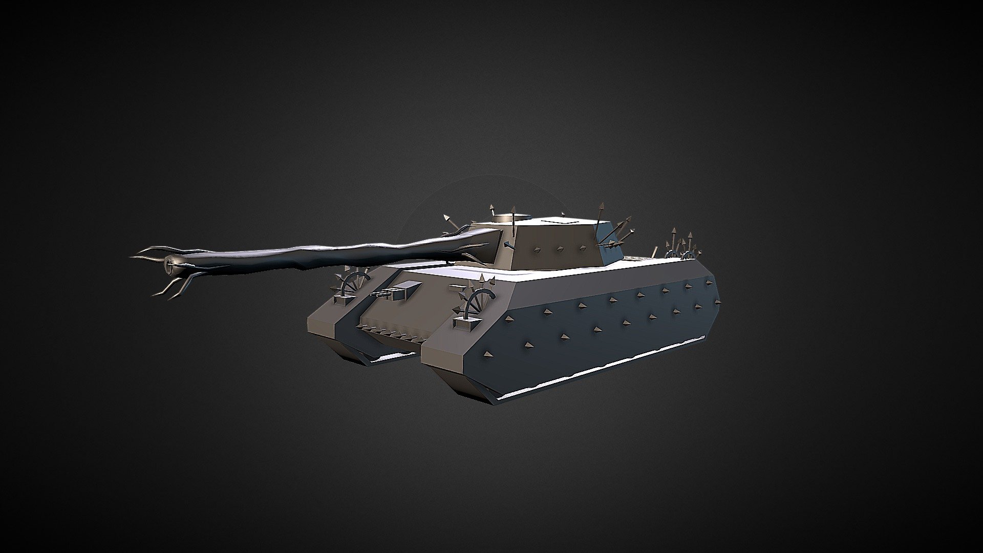 Demon Tank - 3D model by Gearen [8251576] - Sketchfab
