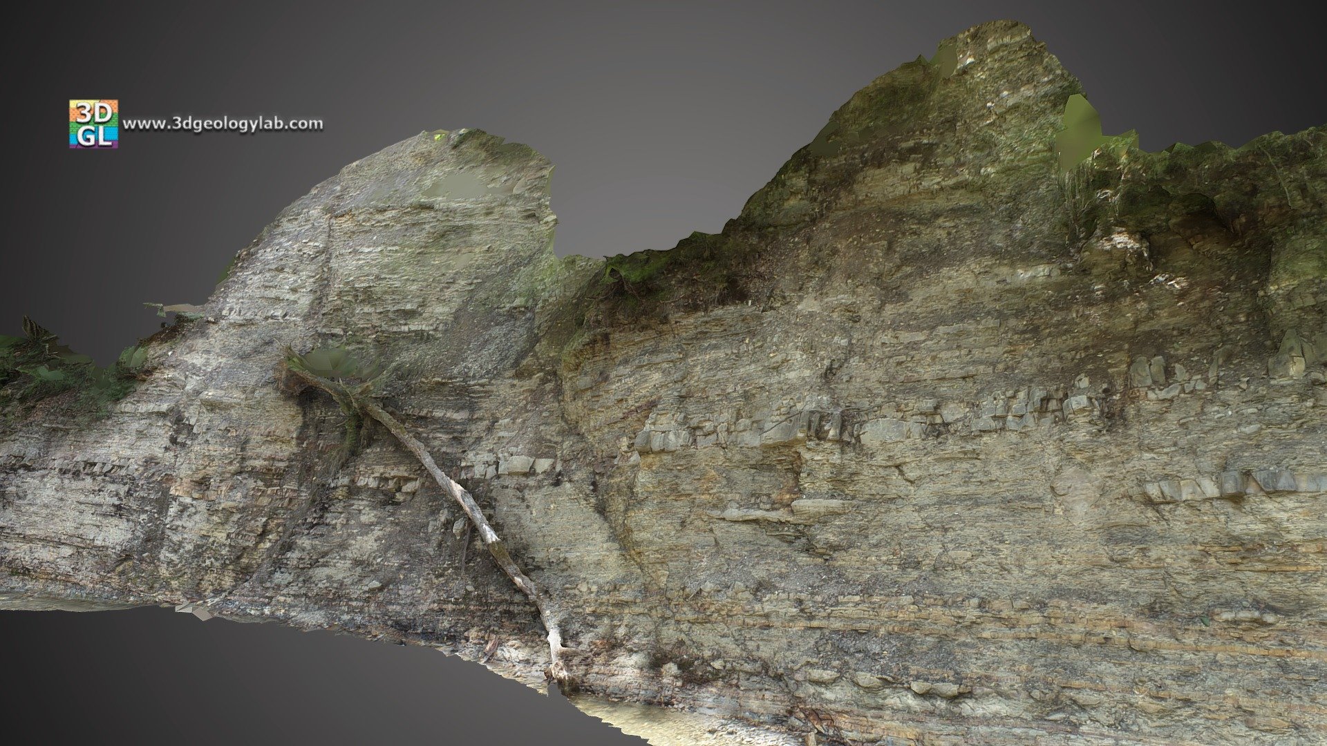 Outcrop (Pr2022_28) - 3D model by 3D Geology Laboratory (@3DGeologyLab ...