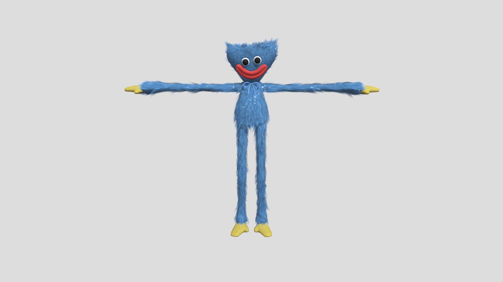 Huggy_Wuggy_Fur_Test - 3D model by kamalkhalaf3102 [8253d67] - Sketchfab