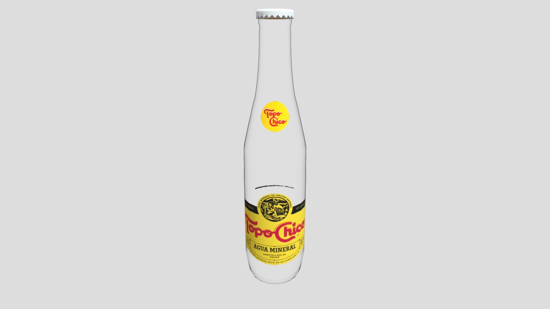 Topo Chico Glass Bottle - Download Free 3D model by NoahK47 [8256f67 ...