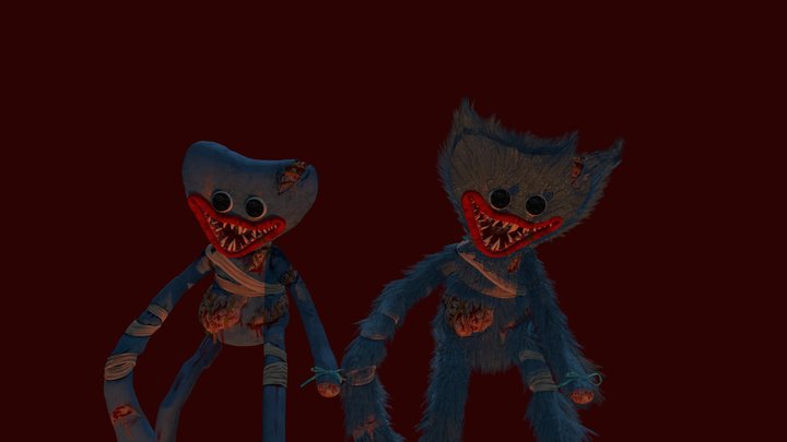 Huggywuggy 3D models - Sketchfab