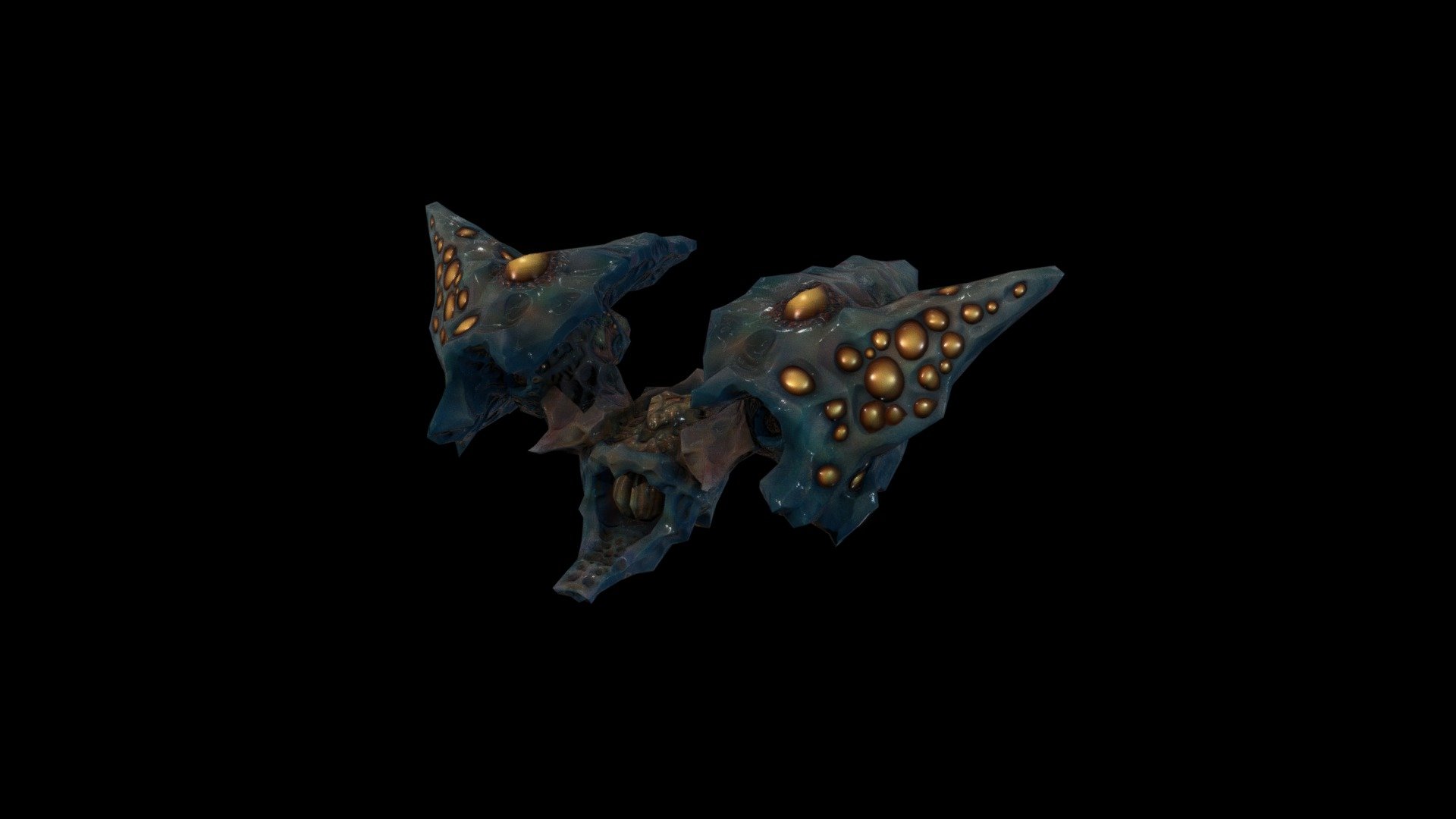 Alien fleet Destroyer - 3D model by angames [825c9fd] - Sketchfab