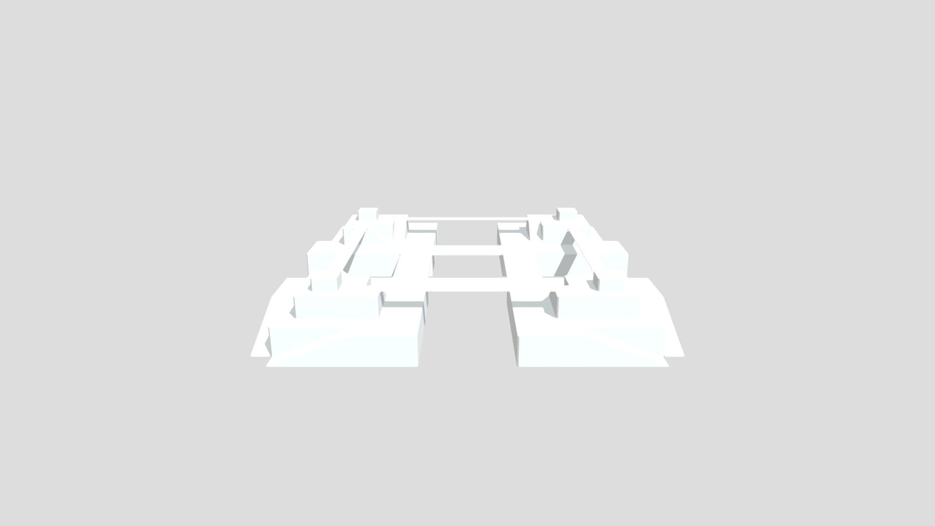 Block Fort Map - Download Free 3D model by Sneethan [825e370] - Sketchfab